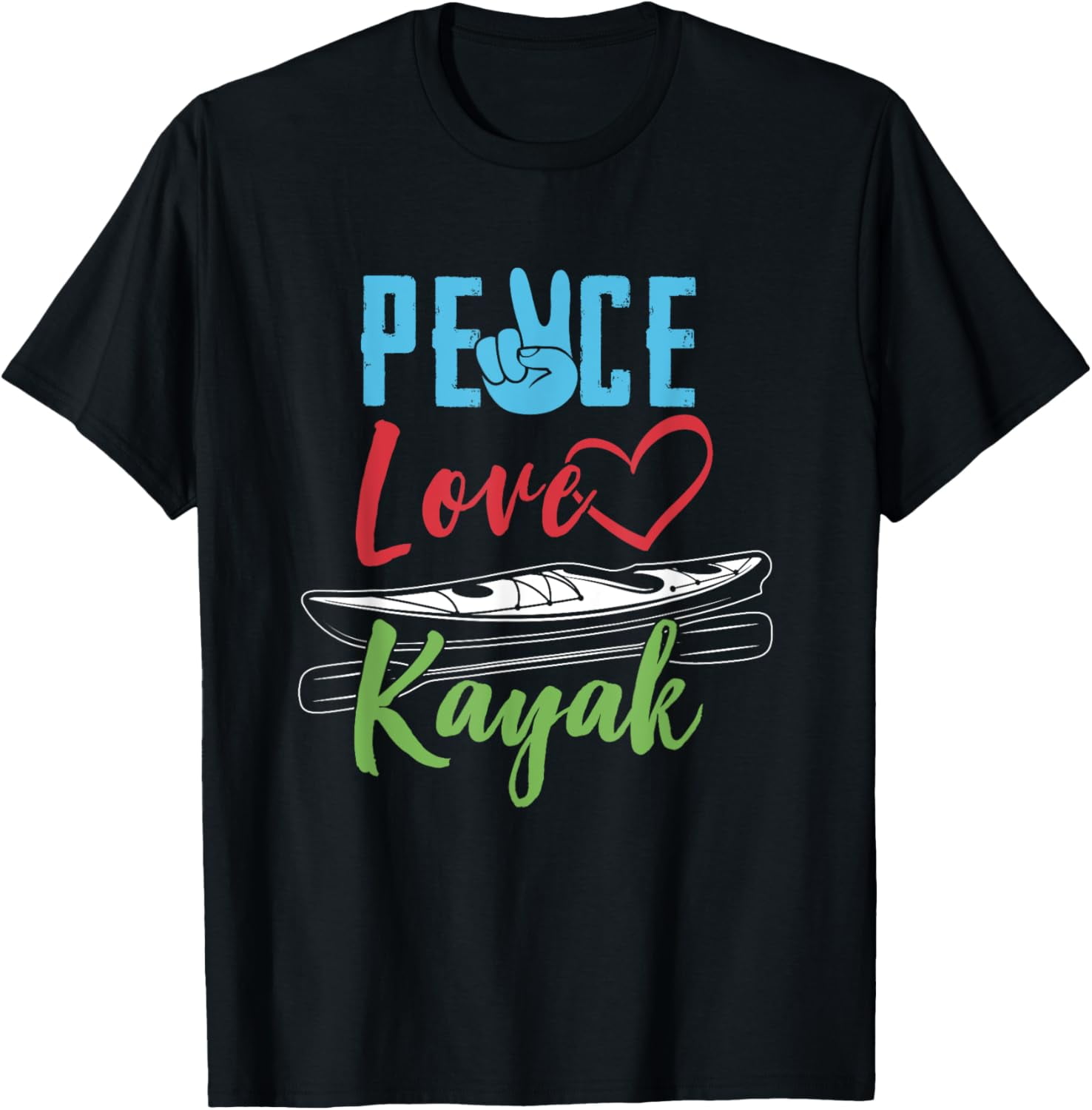 Kayaking Kayak Canoe Boating Canoe Kayaking Kayaker T-Shirt - Walmart.com