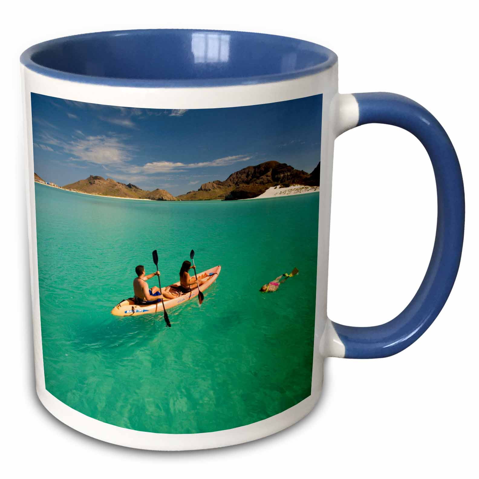 3drose, Kayaking Near Balandra Bay, Baja, Mexico - Sa13 Sws0076 ...