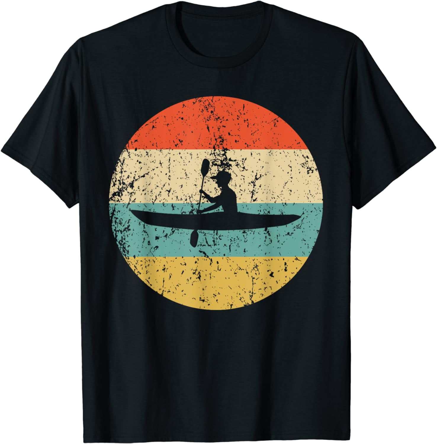 Kayaking Shirt - Vintage Retro Kayak T-Shirt - Walmart.com