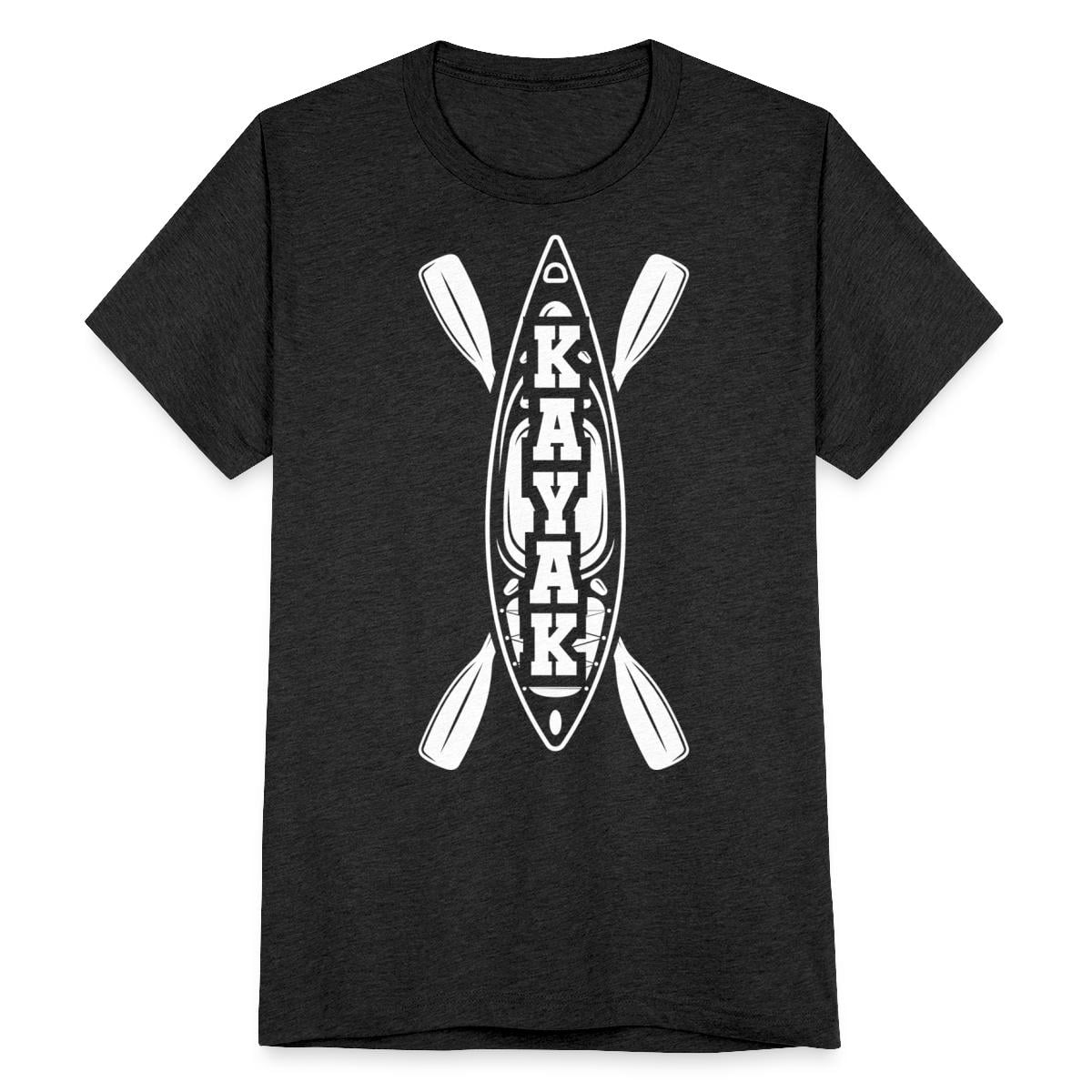 Kayaking Yak Kayak Kayaker Unisex Tri-Blend T-Shirt - Walmart.com