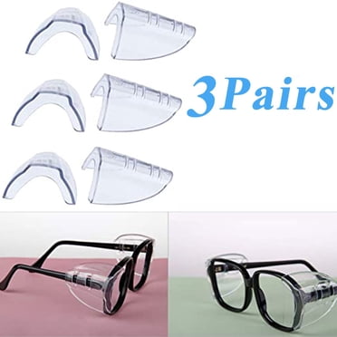 Safety Optical B26+ Wing Mate Side Shields for Small-Medium Eyeglasses ...
