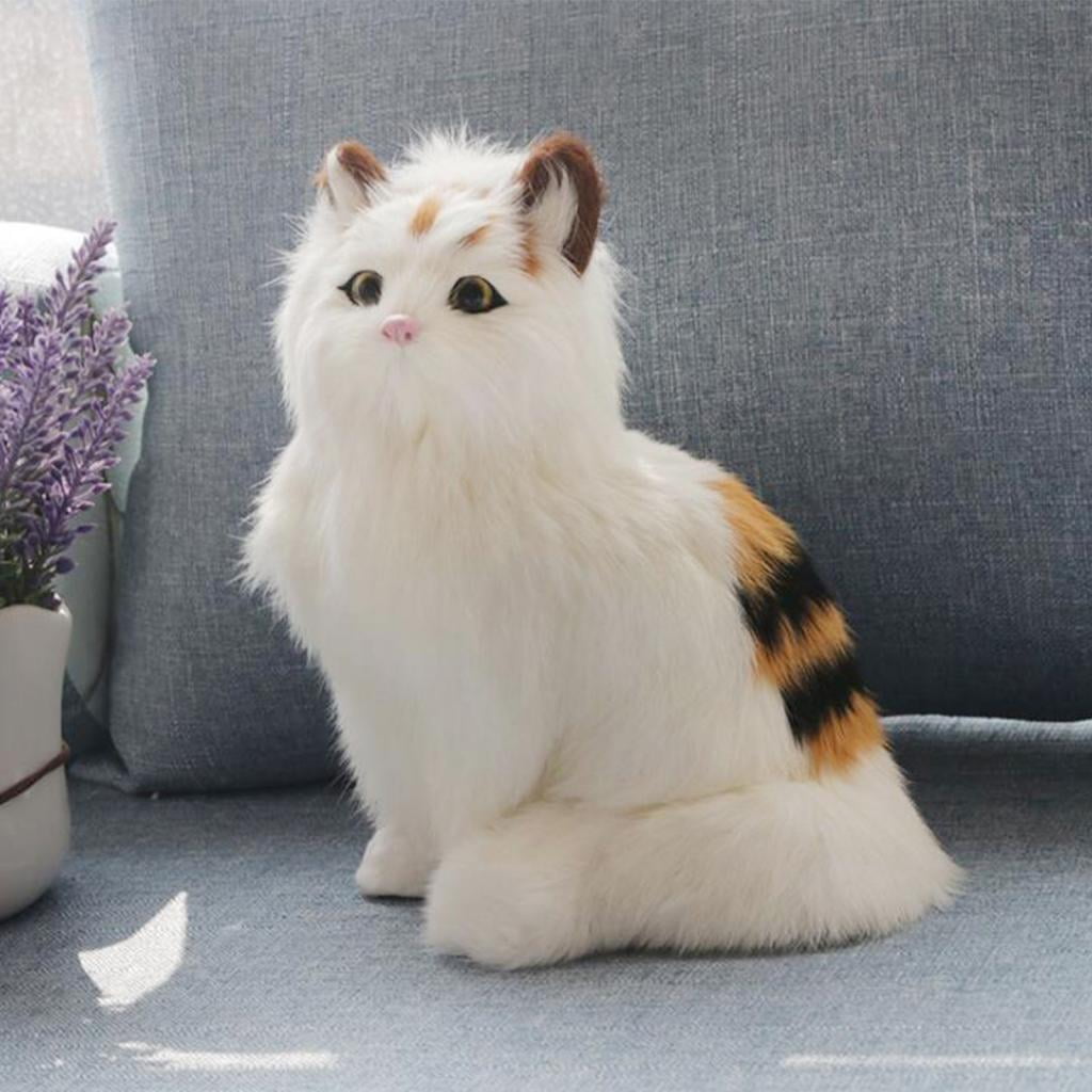 Kayannuo Back to School Toys Cat Simulation Toys Plush Toys Simulation ...