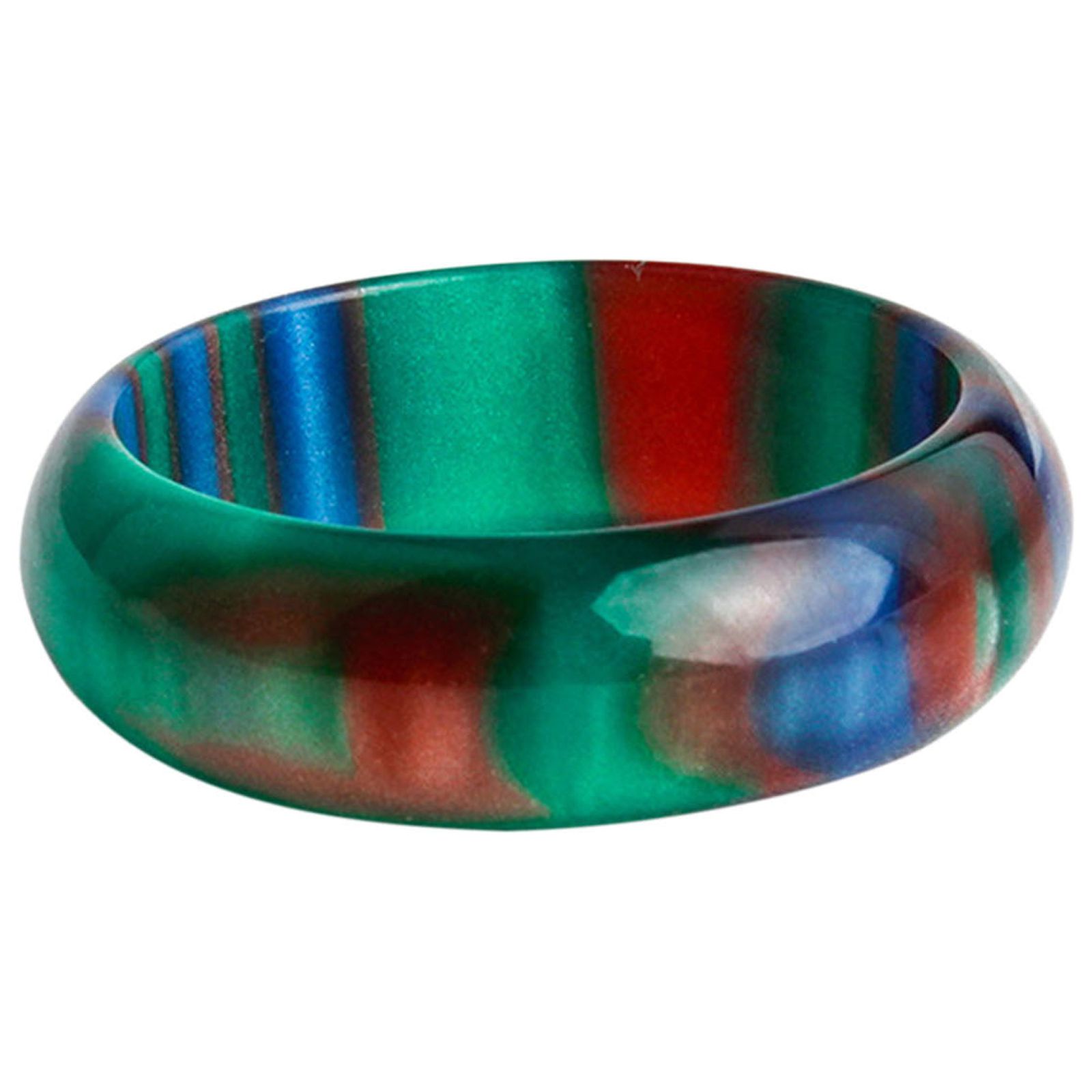 Kayannuo Christmas Clearance Cloud Acrylic Ring Colorful Thick Ring ...