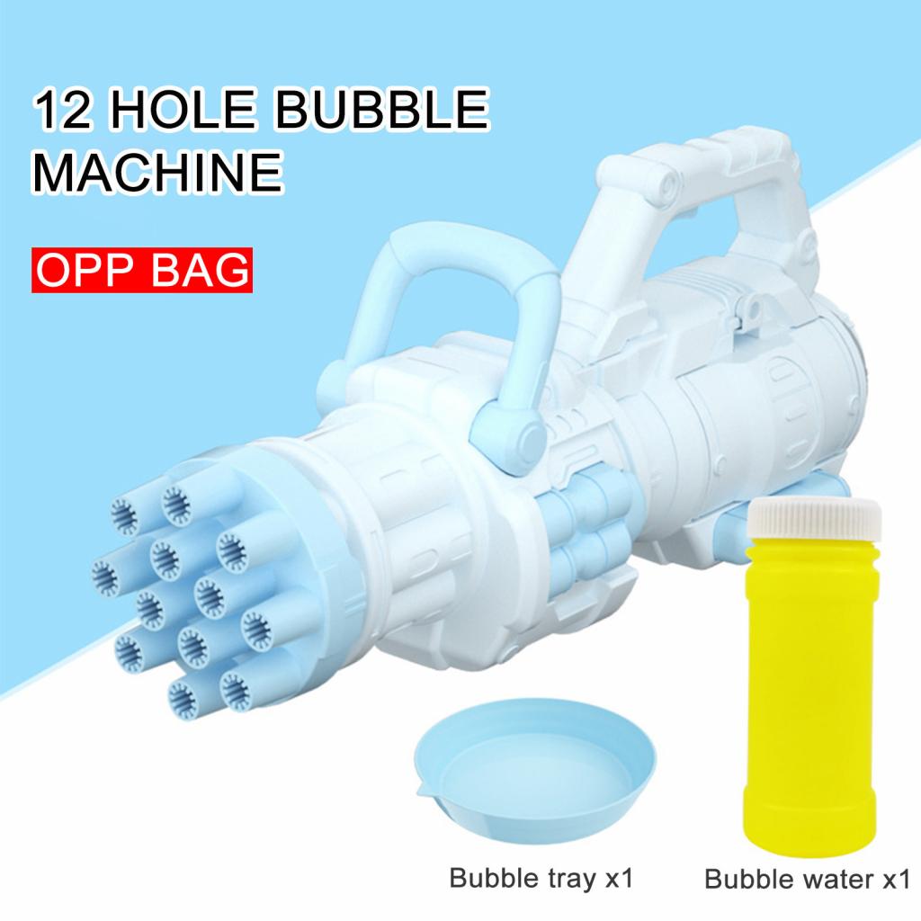 Kayannuo Christmas Clearance Kids Toys 12 Holes Bubble Machine Variable ...