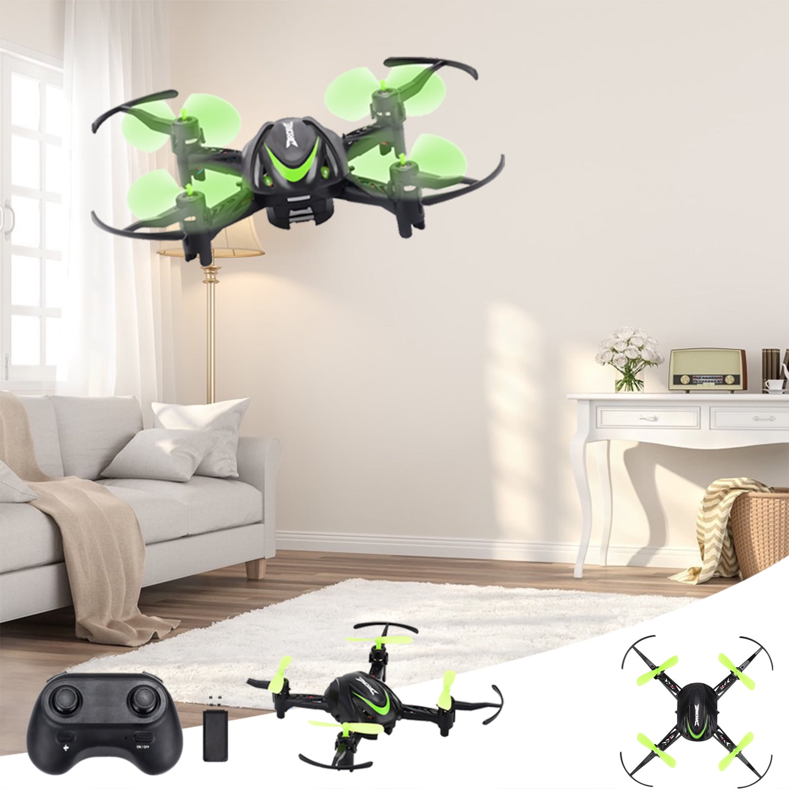 Kayannuo Kids Smart Hover Mini Drone, Remote Control Toy, Altitude Hold ...