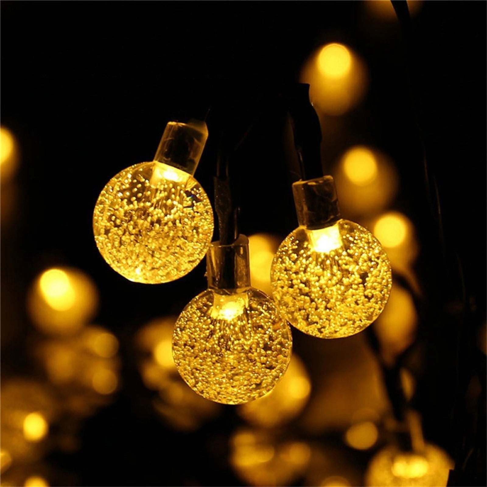 Kayannuo 20 LED Christmas Balls Dandelions Light Chain for Holiday ...