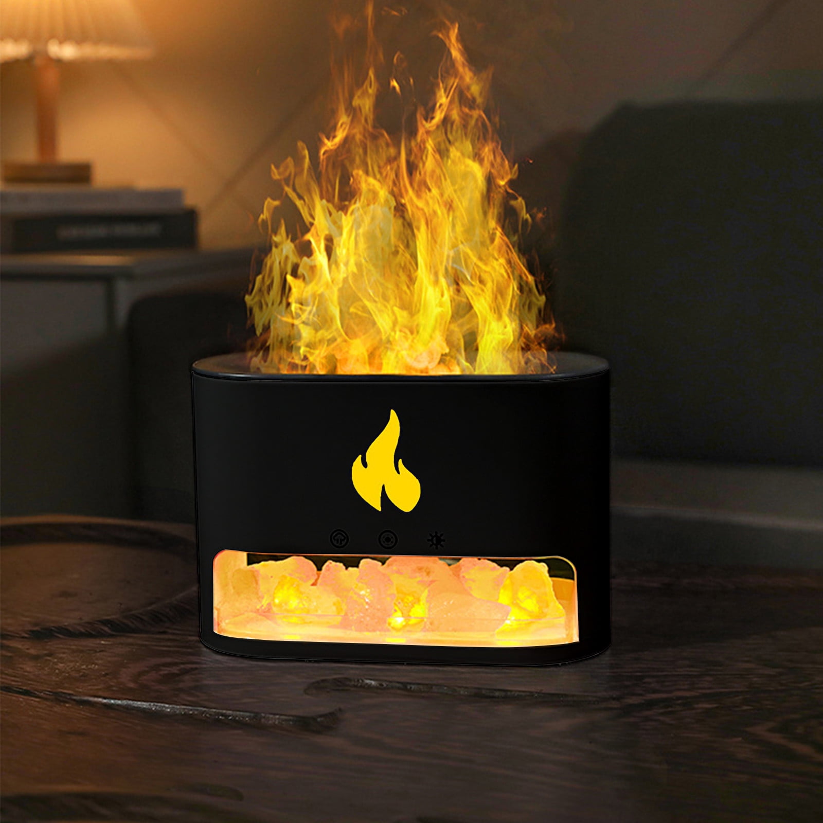 Kayannuo Christmas Flame Diffuser,Multicolor Humidifier, Portable ...