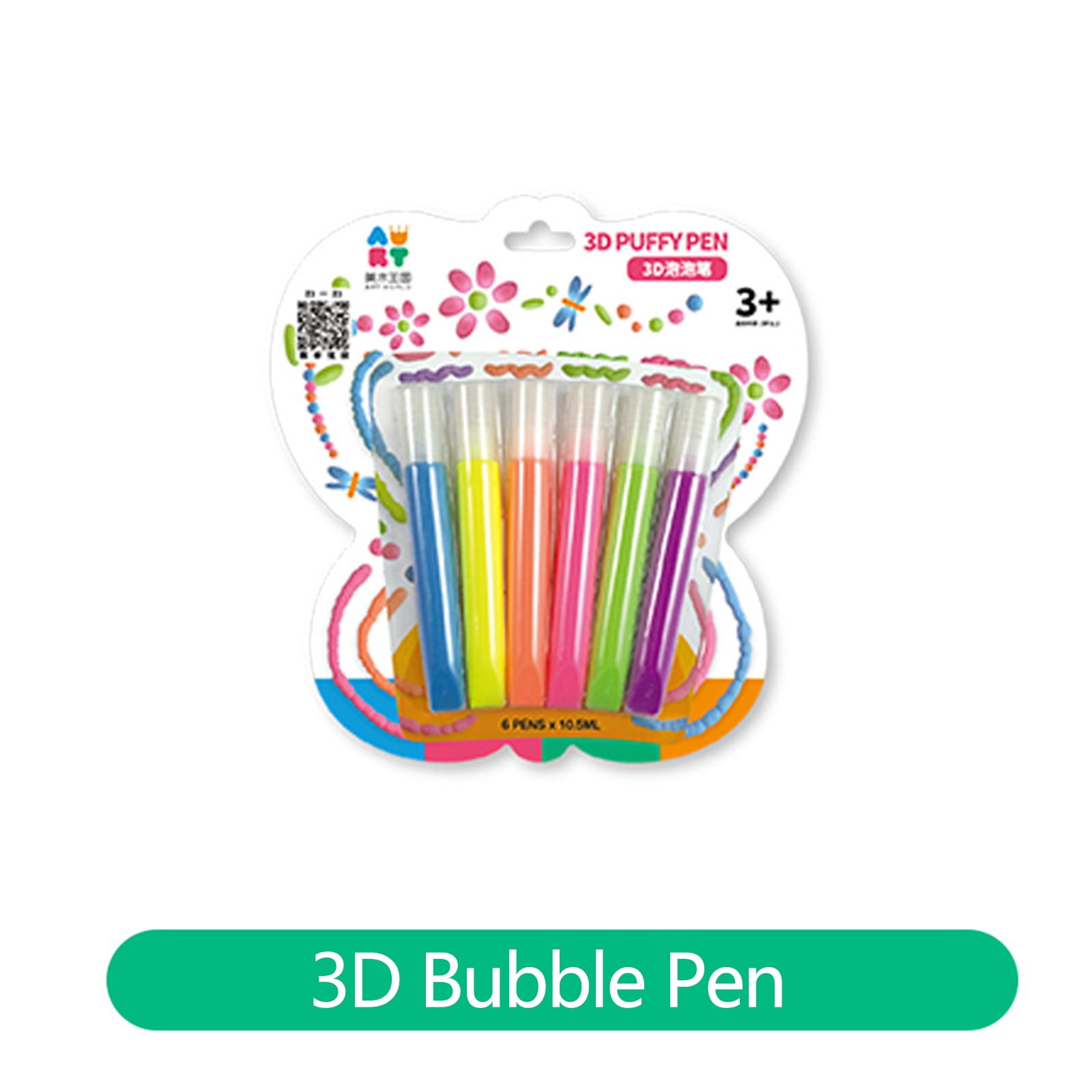 Kayannuo Christmas Gifts Clearance DIY Bubble Popcorn Drawing Pens Puffy Bubble Pen Puffy 3DArt ...