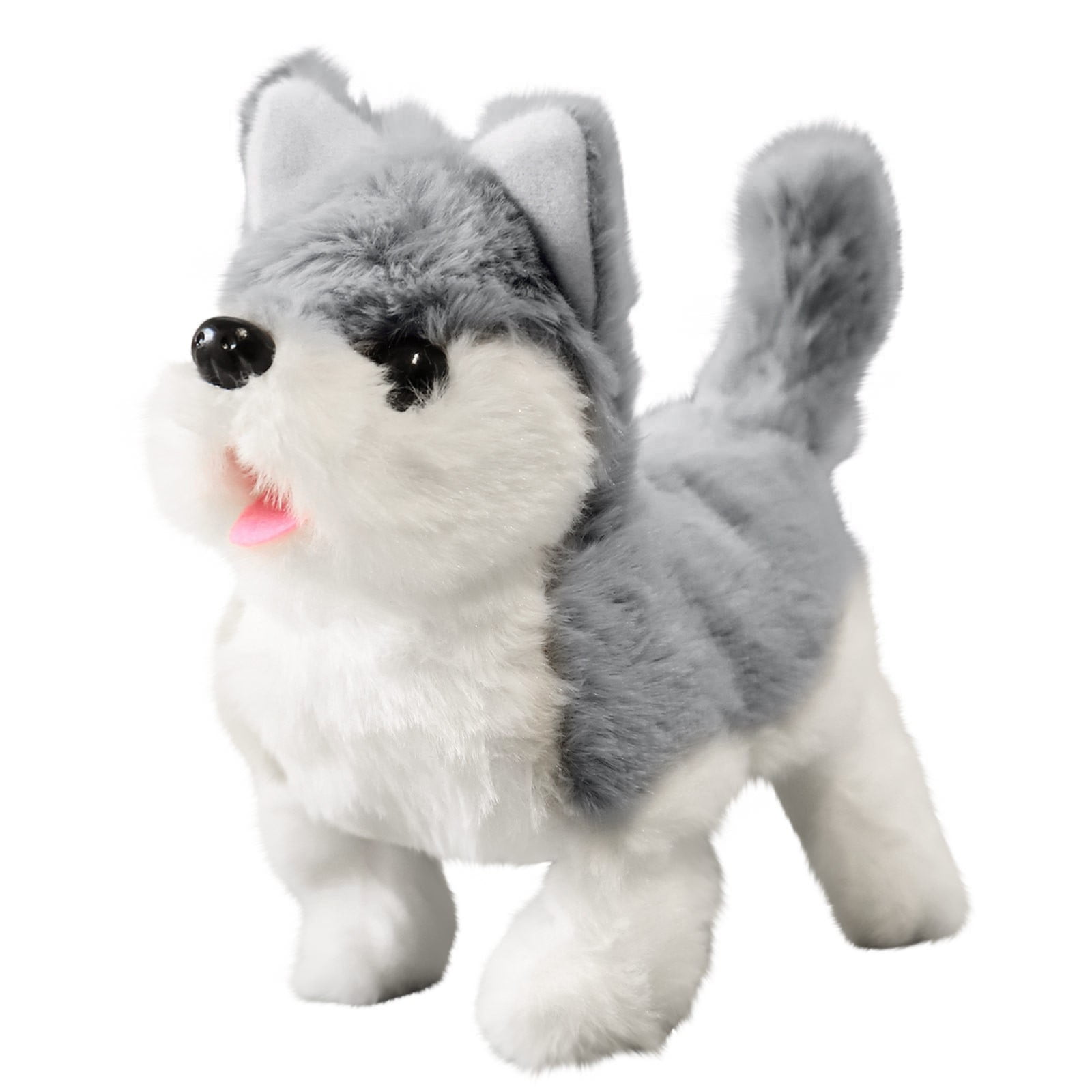 Kayannuo Simulation Plush Electric Puppy Pet Toy Dog Can Walk And Call ...