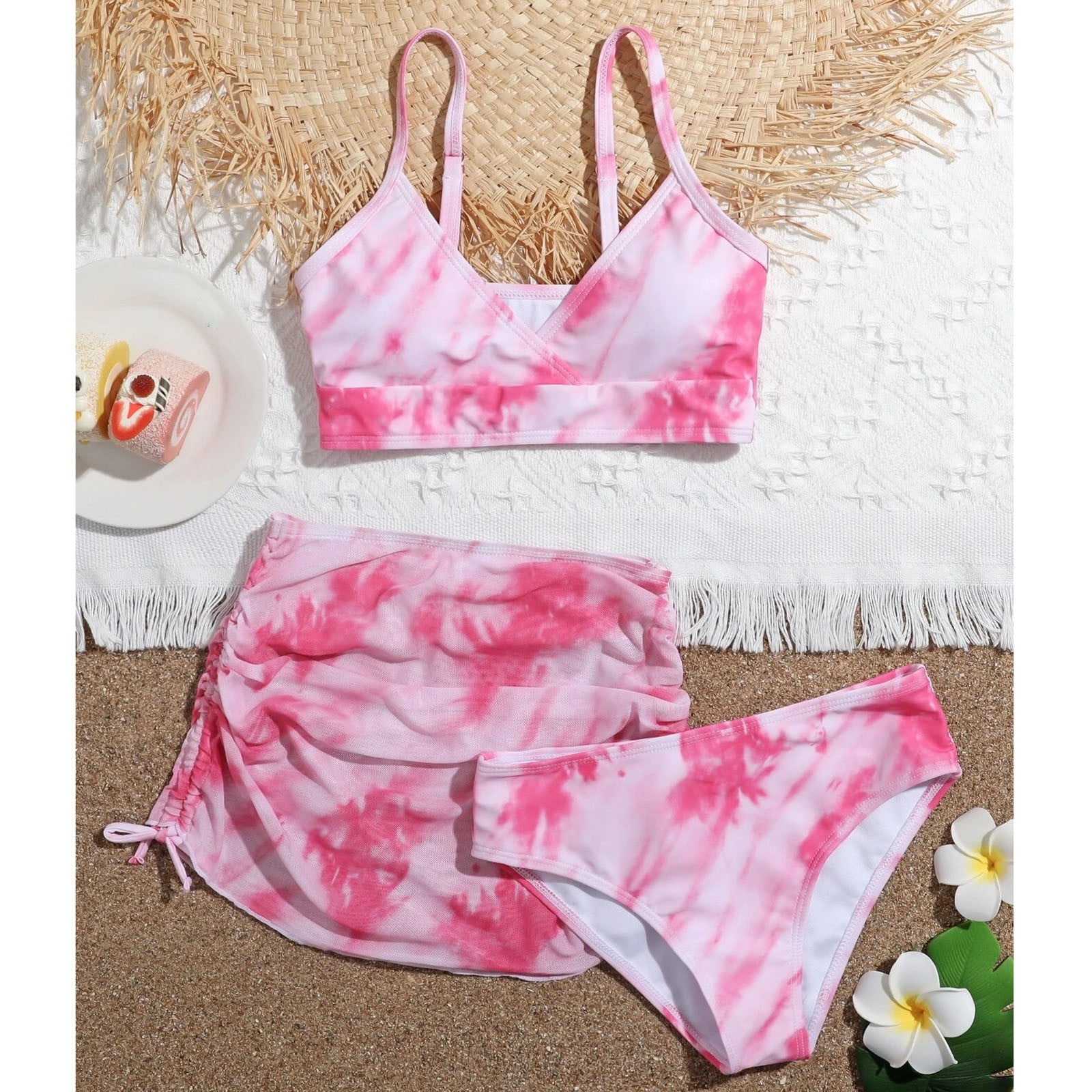 Kayannuo Cute Bikinis for Girls Clearance kids Swimsuits Toddler Kids ...