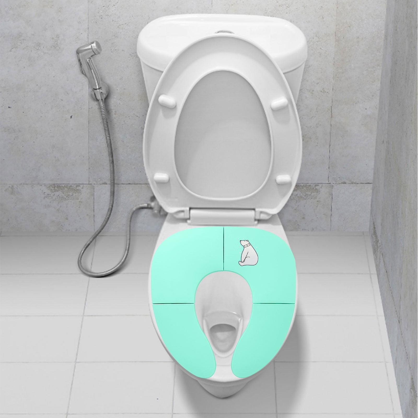 Kayannuo Folding Toilet Ring for Kids - Portable Pad for Travel, Hotel & Outing - 10in ...