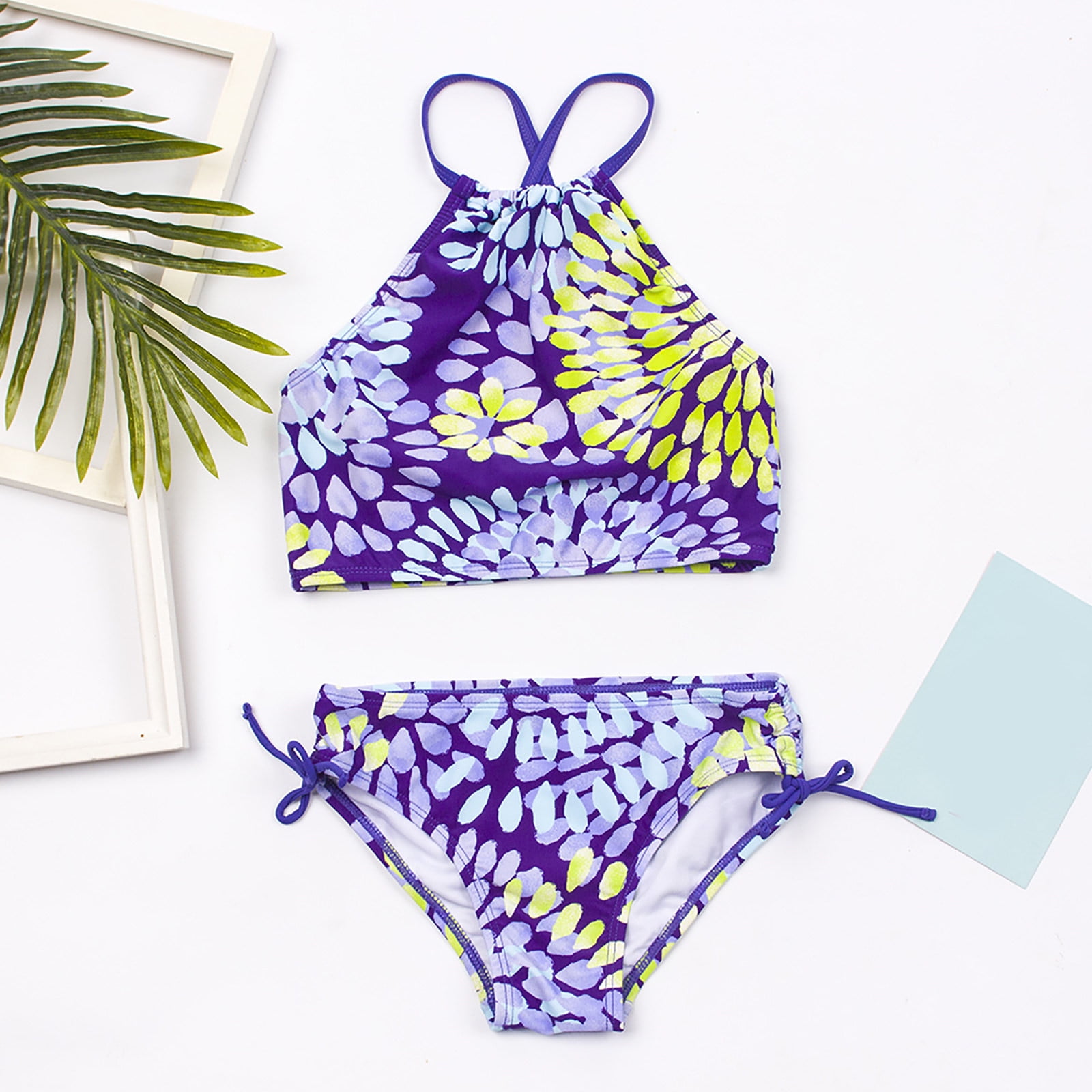 Kayannuo Girls Tankini Clearance Girls Swimsuits Toddler Kids Baby ...