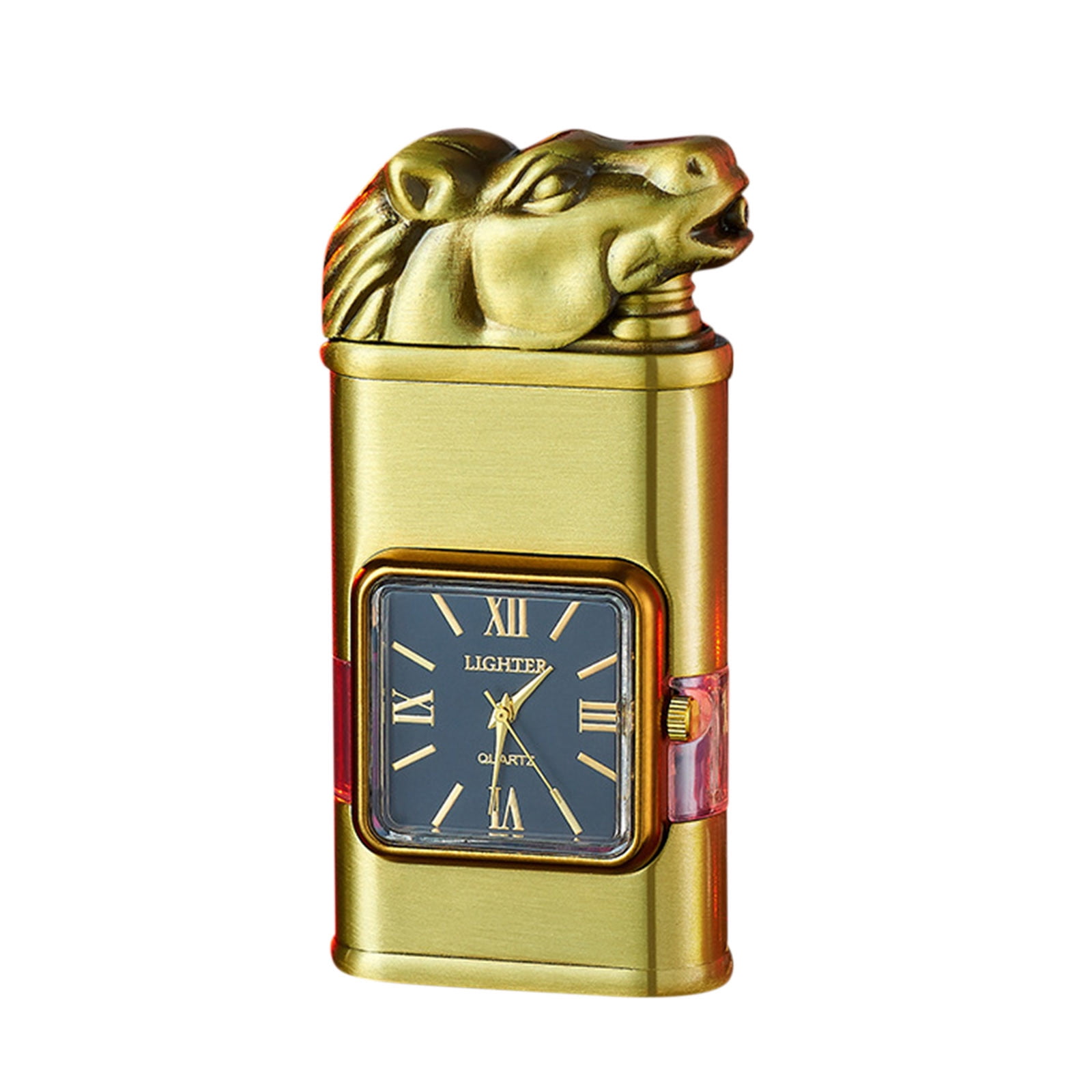 Kayannuo Home Essentials Quartz Watch Dial Double Flame Inflatable ...
