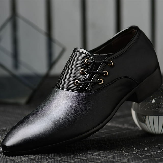 Kayannuo Mens Dress Shoe Back to School Prom Mens Shoes New Large Size ...