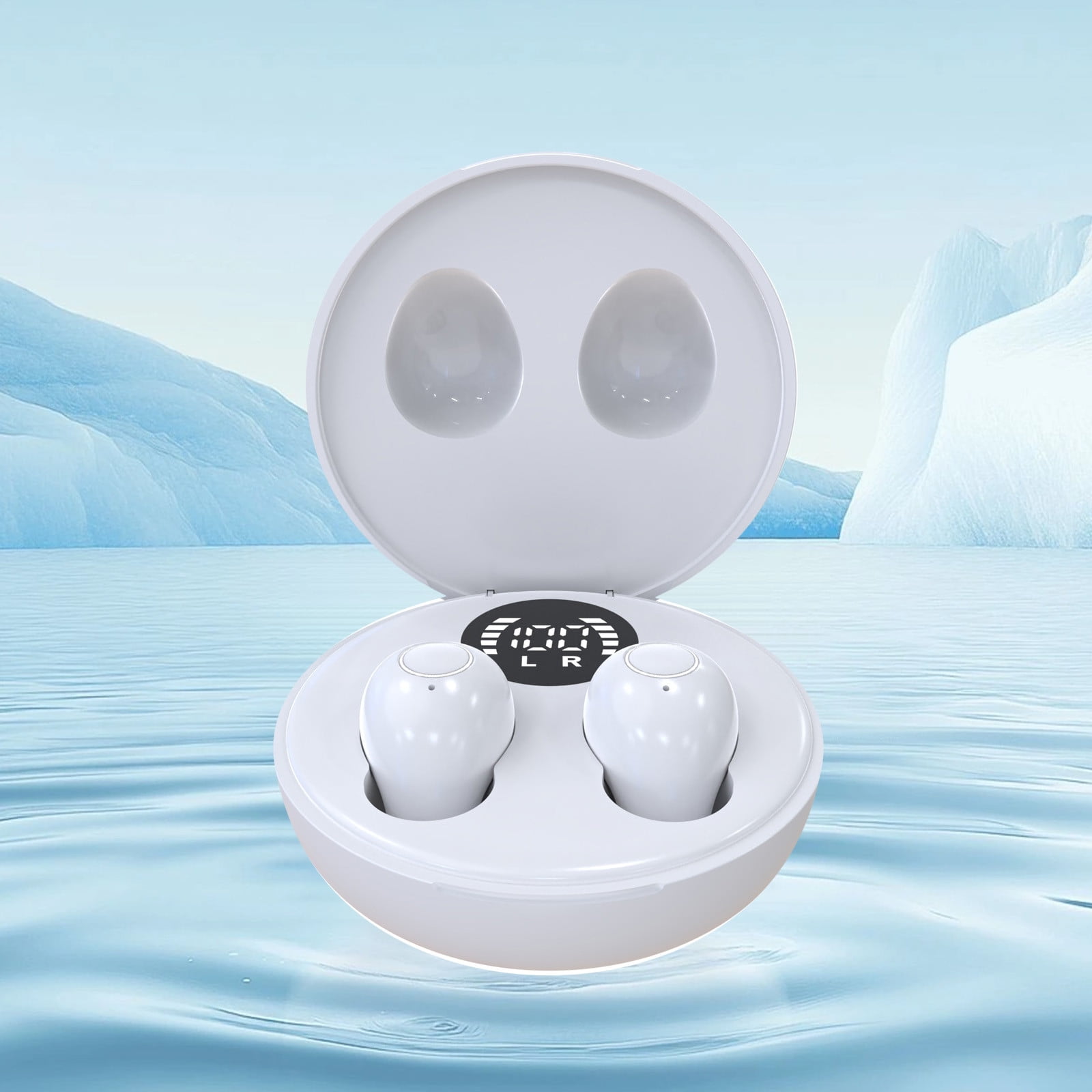 Kayannuo Mini ANC Earbuds - Digital Display, Active Noise Cancelling ...