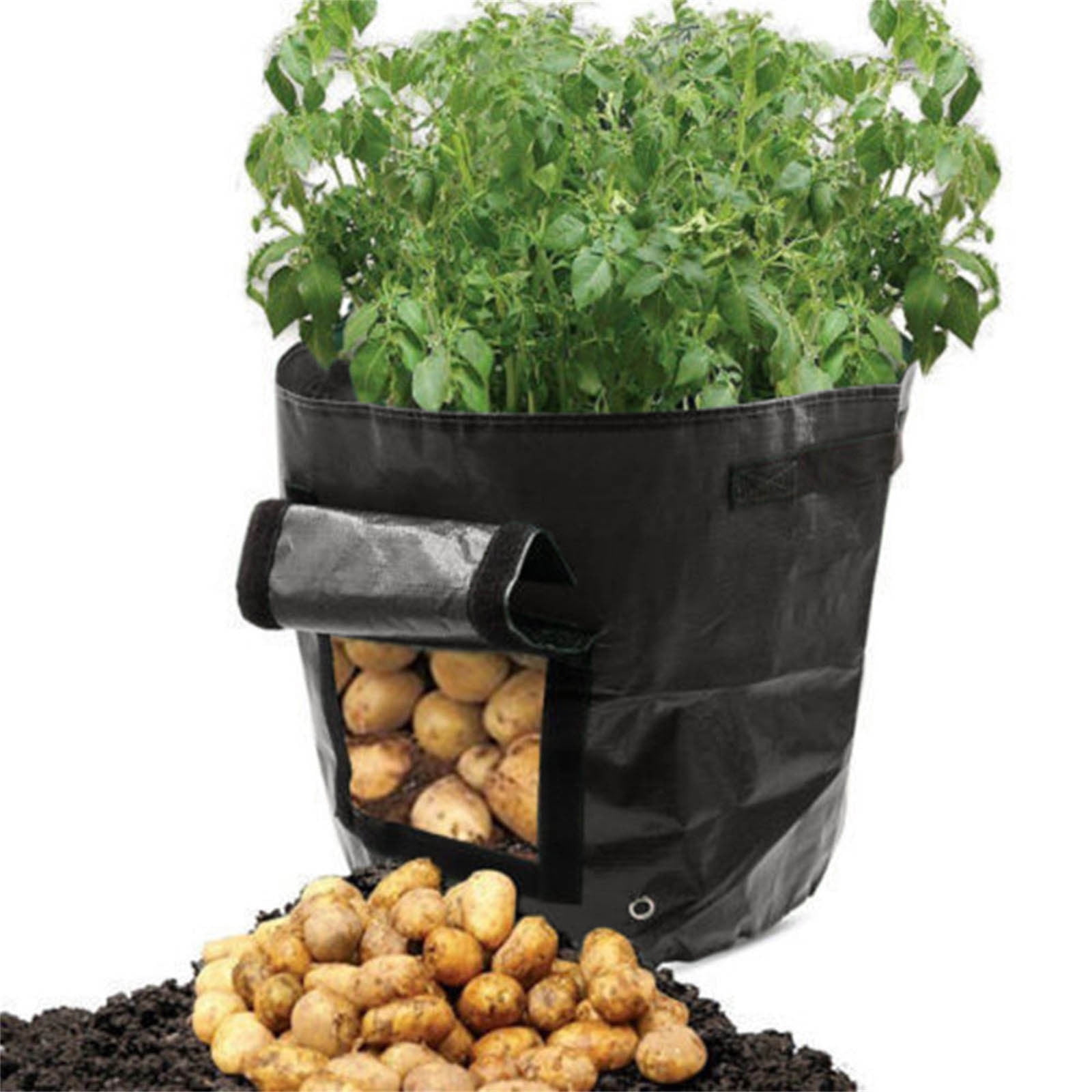 Kayannuo Planters for Outdoor Plants Pots Potato Grow Planter PE ...