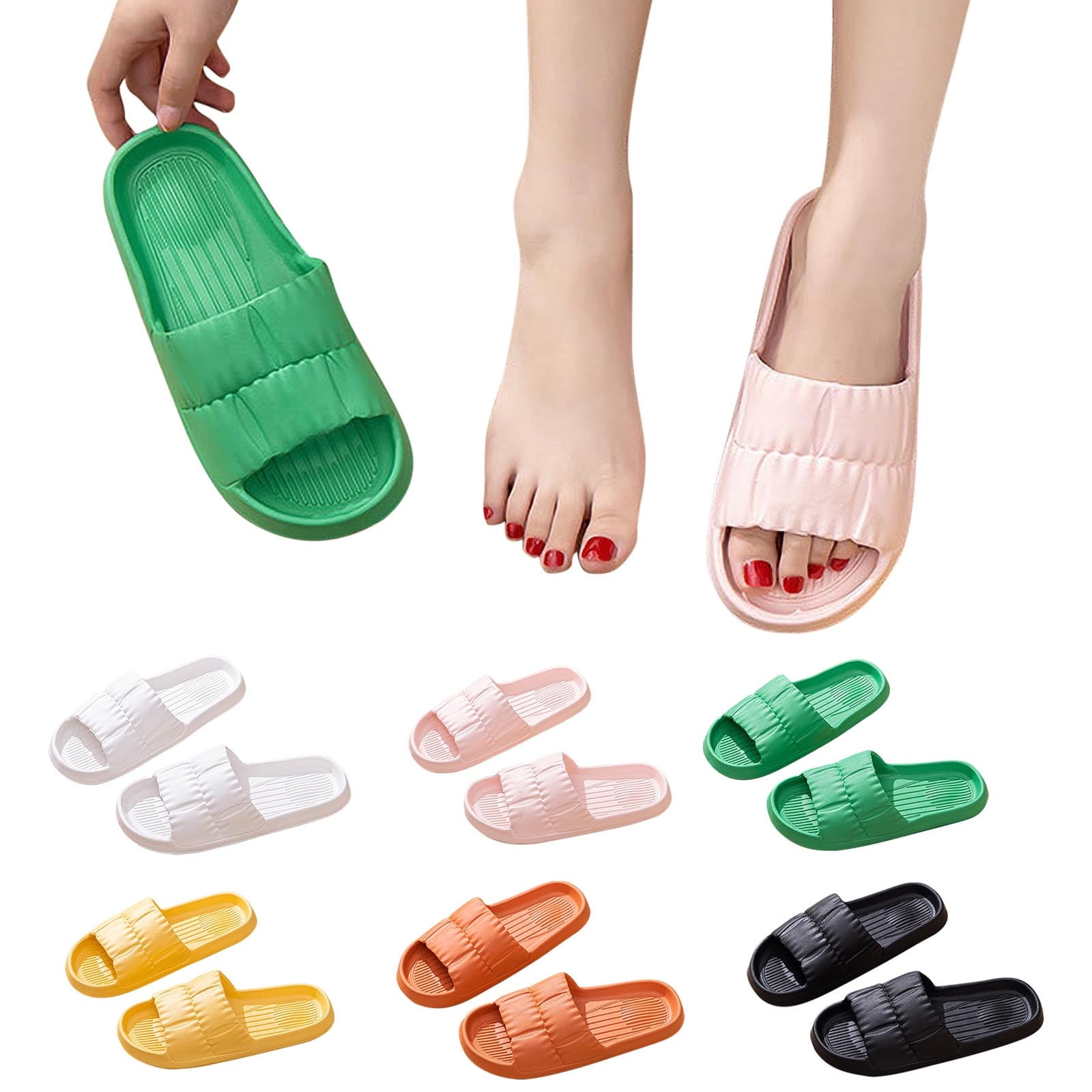 Kayannuo Summer Slippers for Women Clearance Women's House Slippers ...