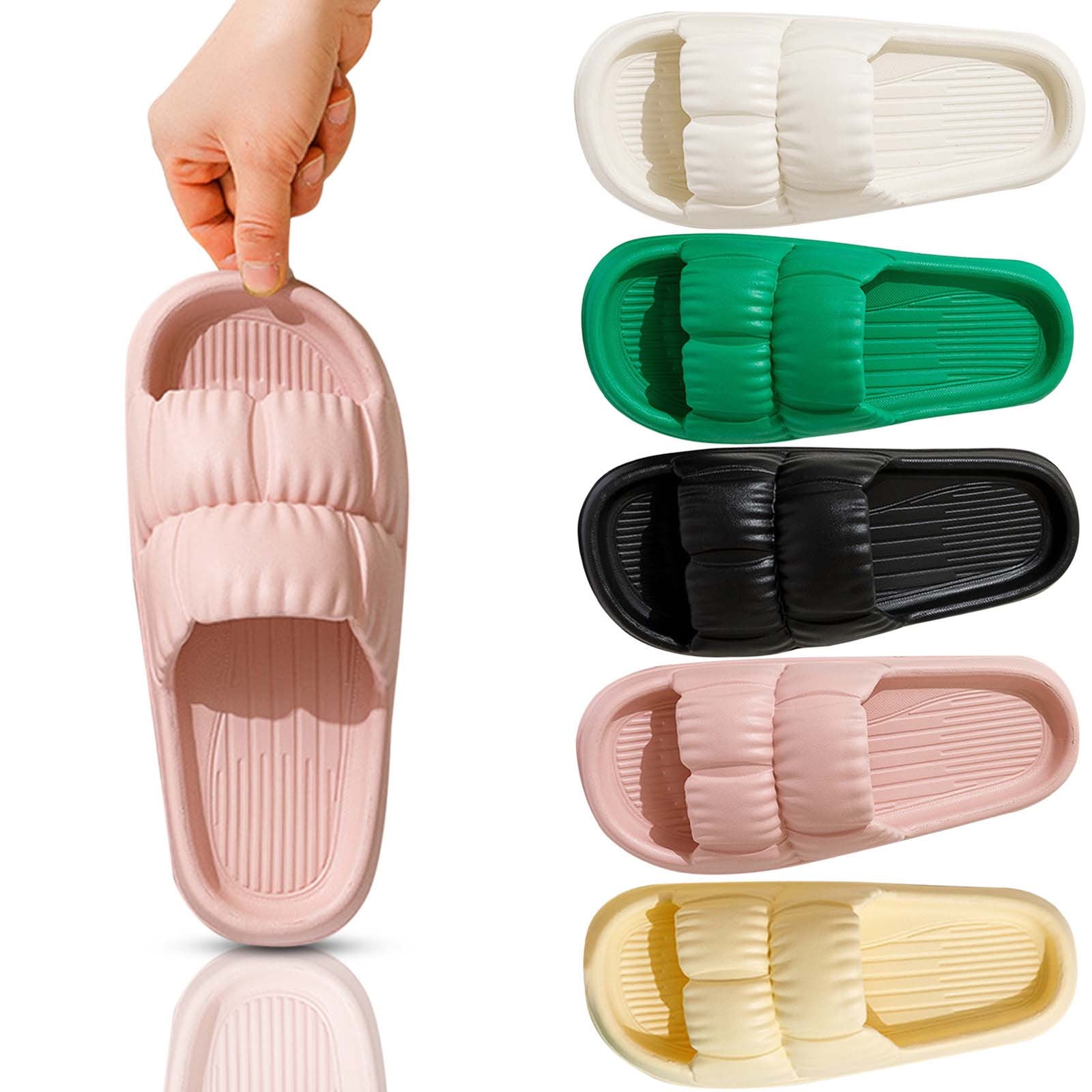 Kayannuo Summer Slippers for Women Women's House Slippers Indoor ...