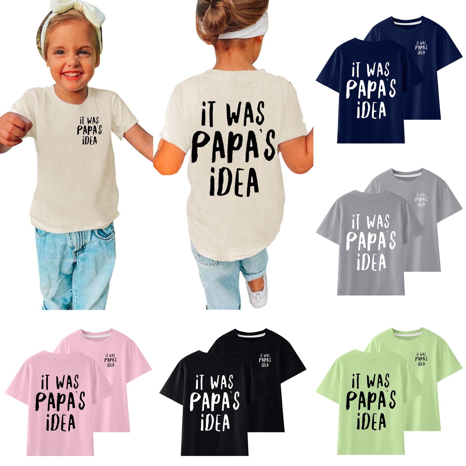 Kayannuo T Shirts for Girls Clearance Short Sleeve Graphic Tees Boys ...