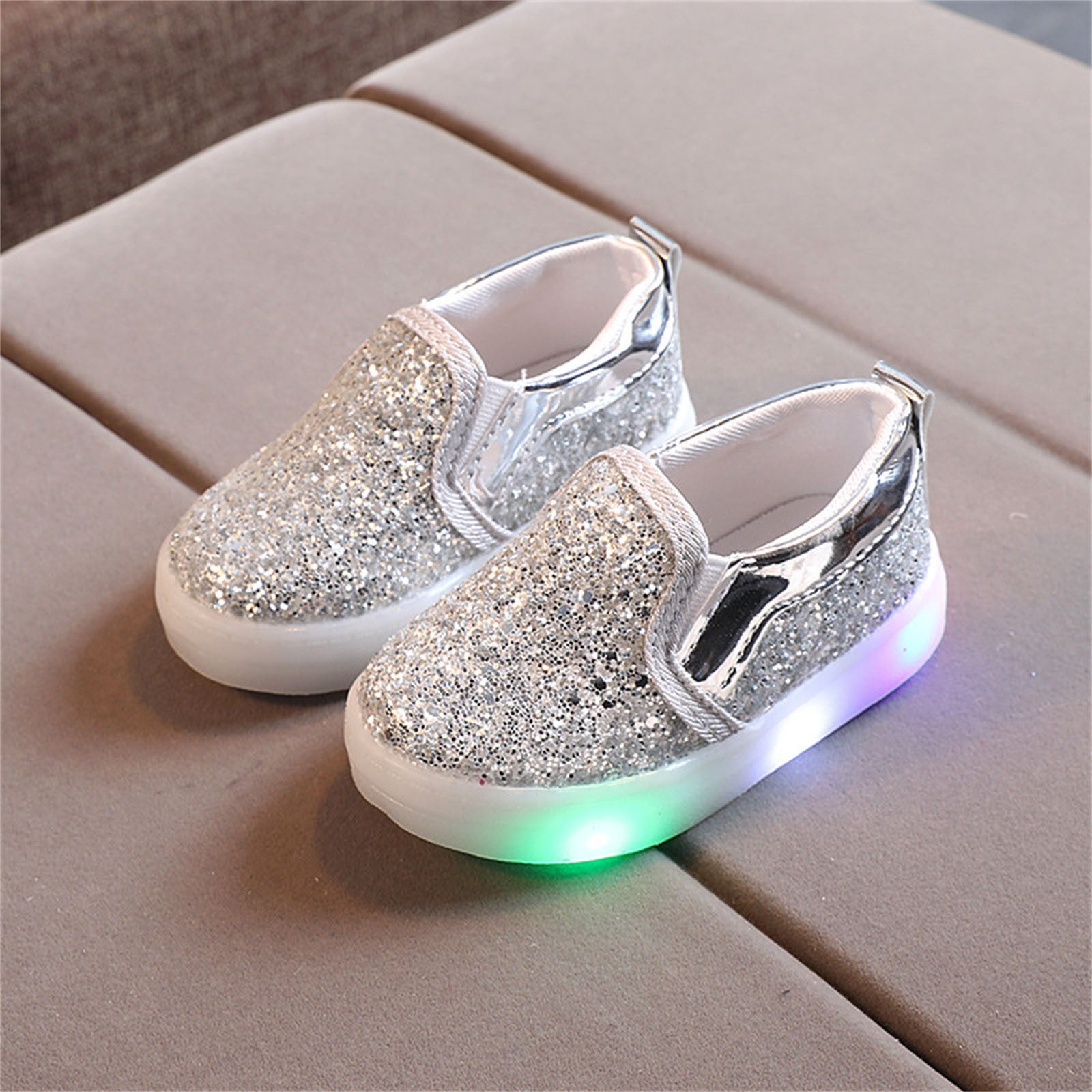 Kayannuo Toddler Girl Shoes Kids Light-Up Sneakers Glow in Dark ...