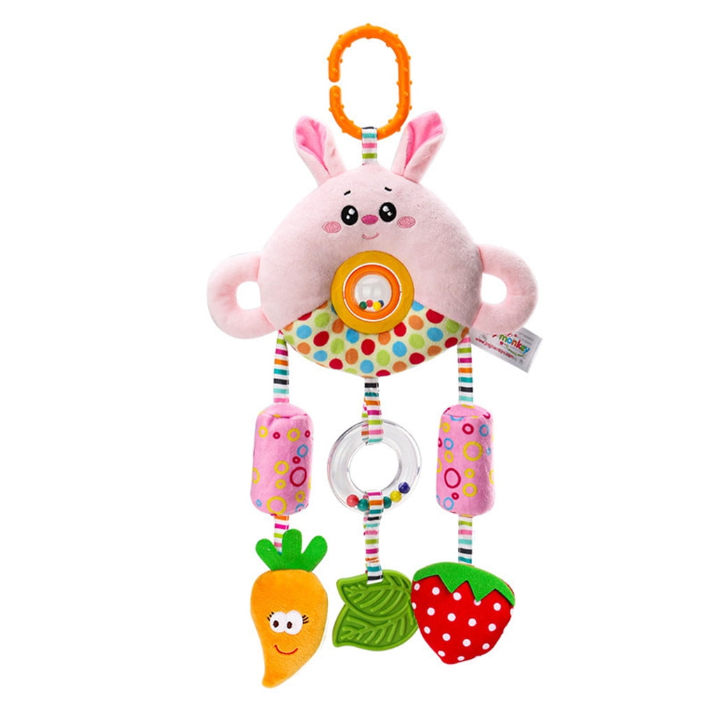 Kayannuo Toddler Toys Clearance Baby Infant Hanging Bell Rattle Teether ...