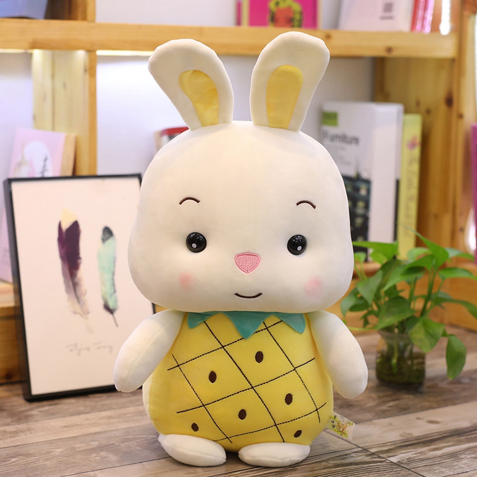 Kayannuo Soft Plush Toddler Toys: Cute Bunny Rabbit Fruit Doll Easter ...