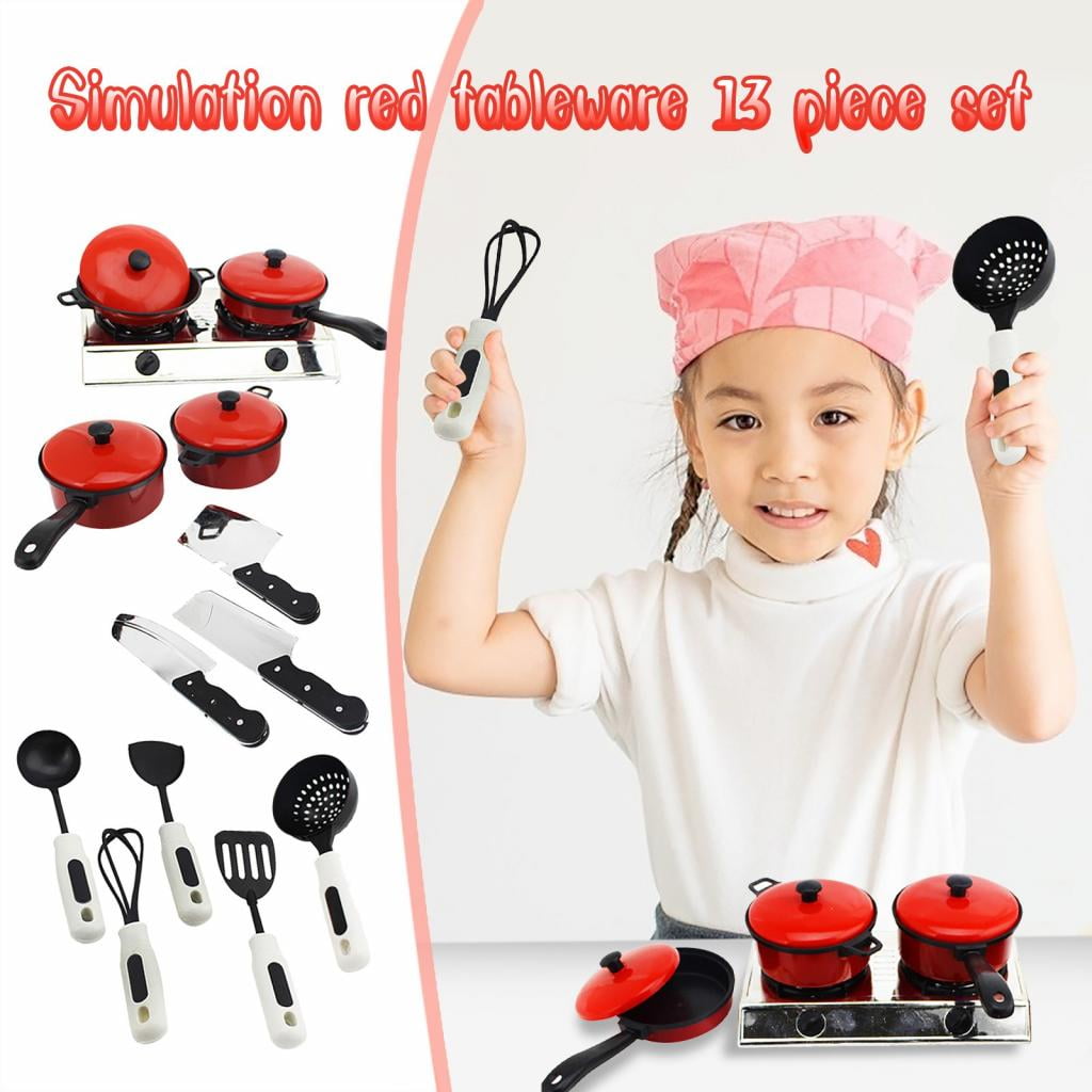 Kayannuo Toys Details Kitchen Kids Toy 13Pcs/set Cookware with Play ...