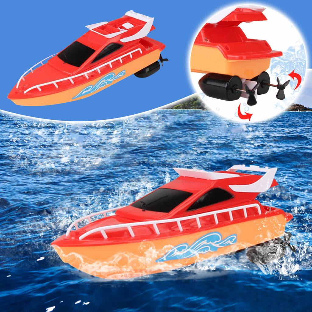 Kayannuo Toys Details Red Cool Water Remote Control Speedboat Children ...
