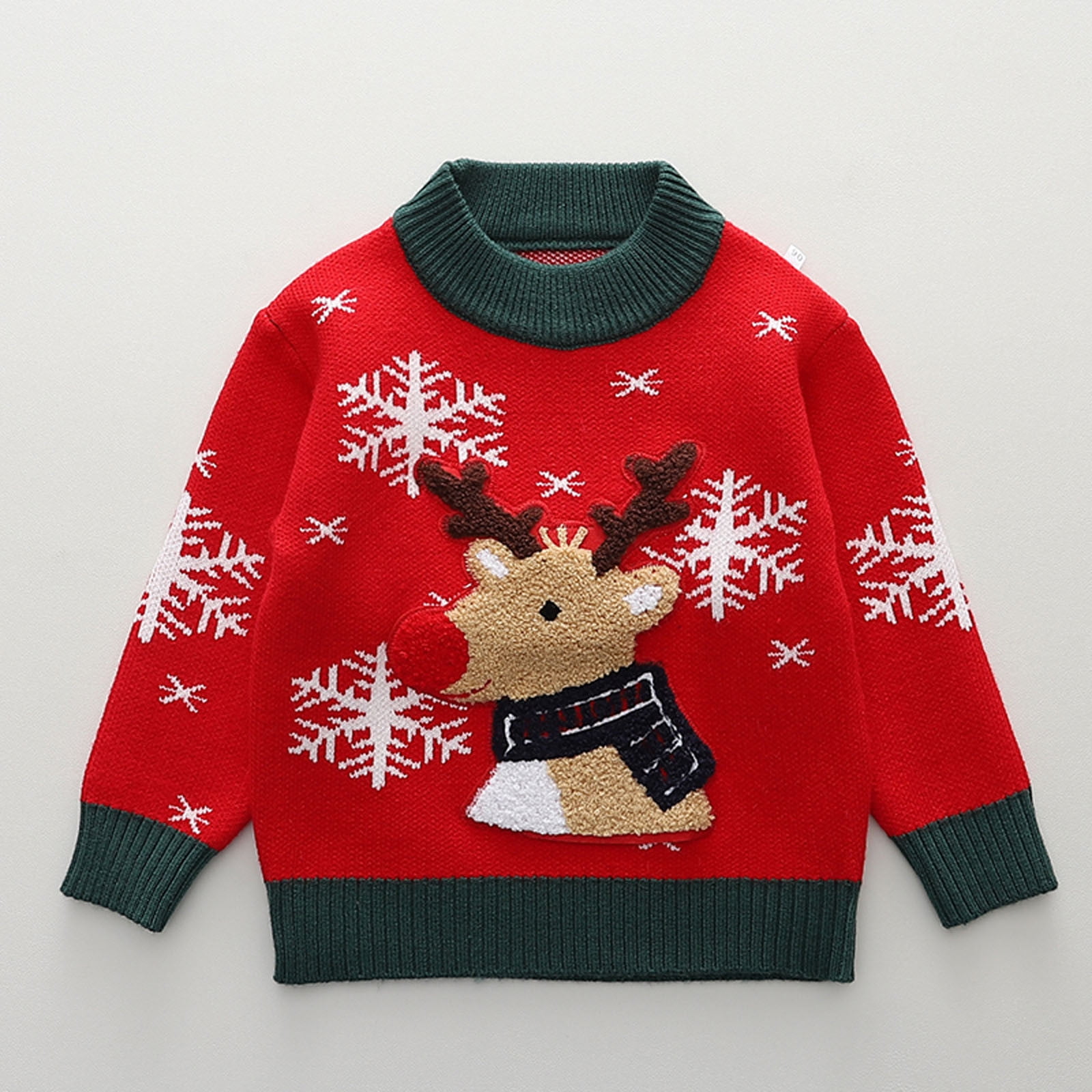 Kayannuo Ugly Christmas Sweater For Kids Children's Pullover Sweater ...