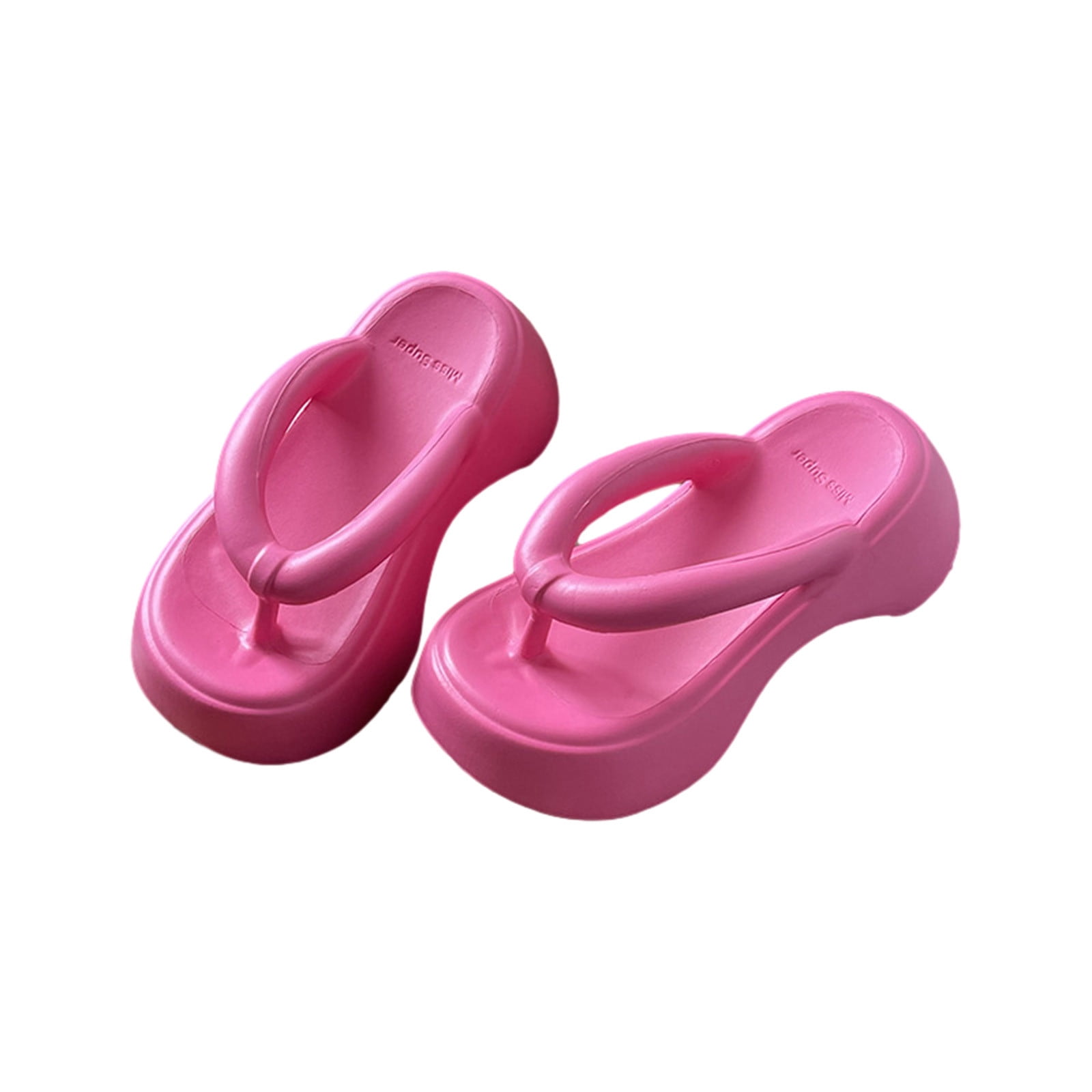 Kayannuo Womens Sandals Flip Flops for Women Super Thick Bottom 6 ...