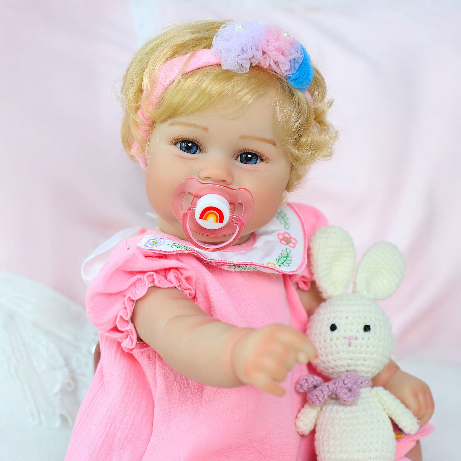 Kaydora 20 inch Realistic Reborn Baby Doll – Handmade Blonde Toddler ...