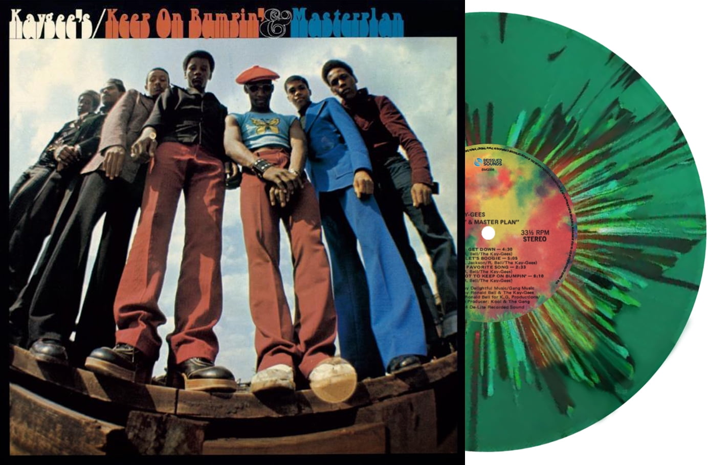 Kaygee's - Keep On Bumpin' & Masterplan - Limited Splatter Green Vinyl ...