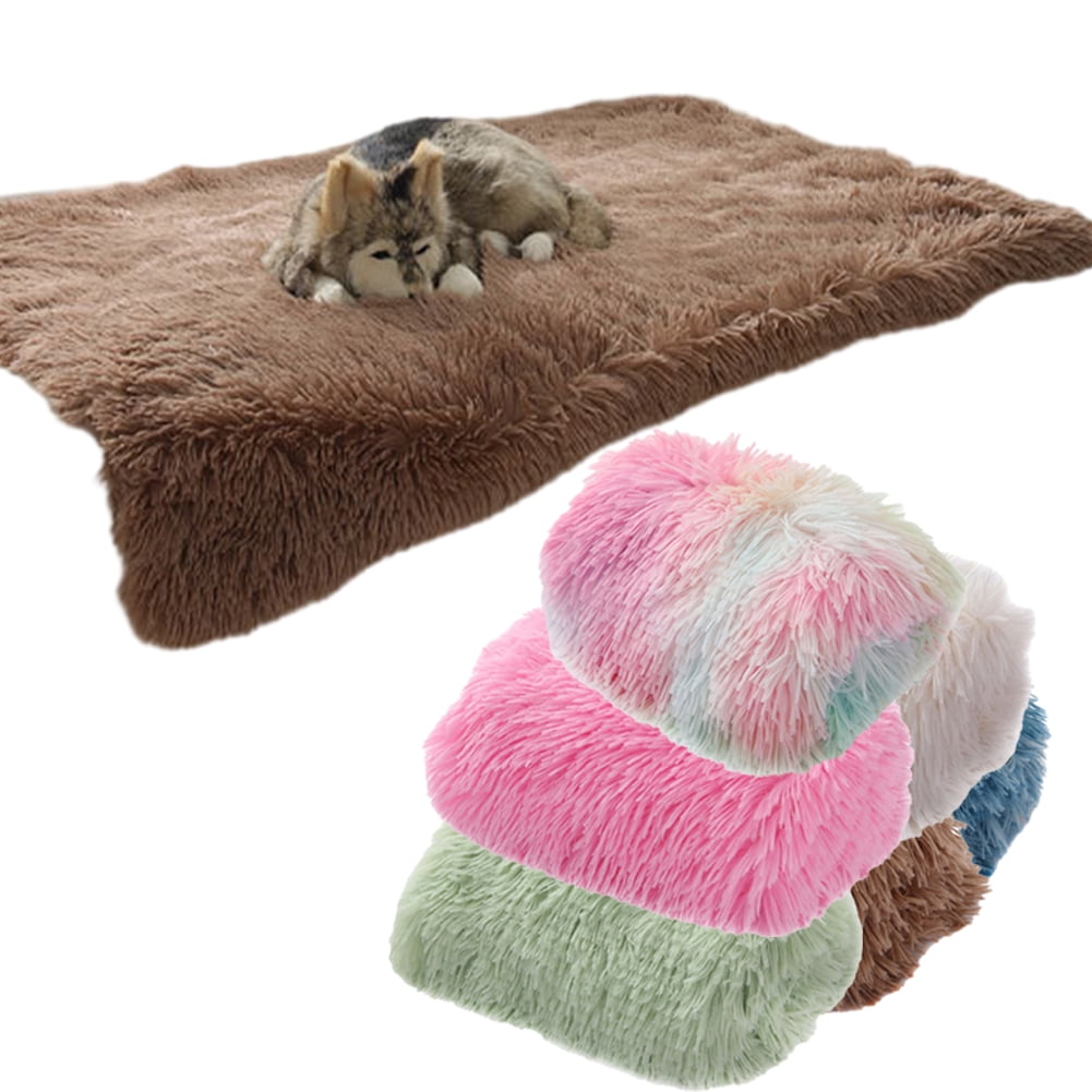 Kayiguo Dog Crate Side Padding Luxury Fluffy Dog Blanket Plush Washable ...