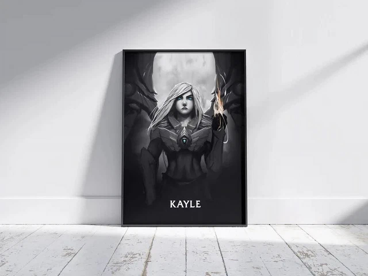 Kayle League Of Legends Aether Wing Kayle League Of Legends Poster NO ...