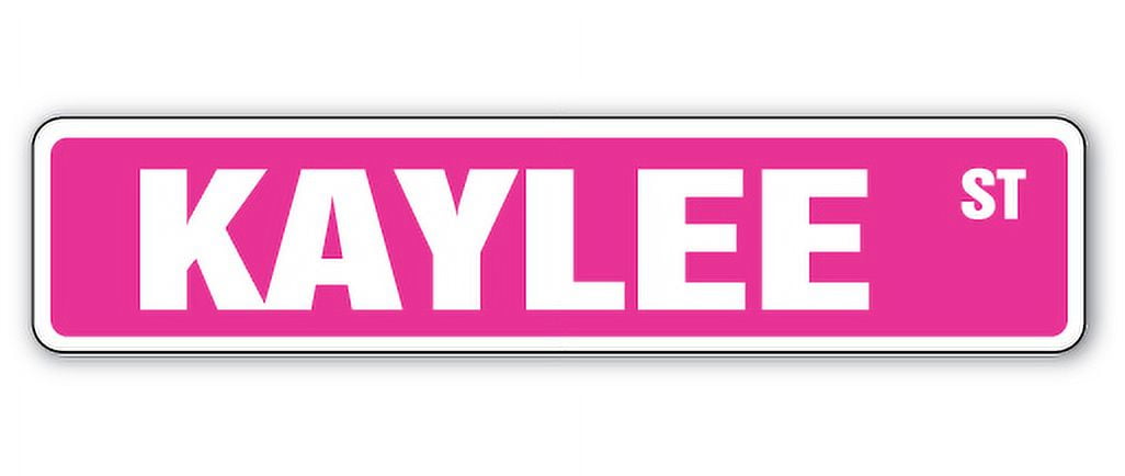 Kaylee Street [3 Pack] of Vinyl Decal Stickers | 1.5" X 7" | Indoor ...