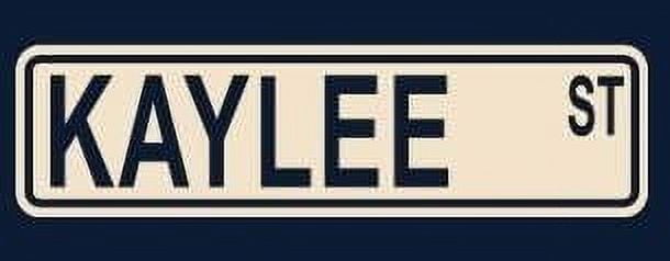 Kaylee Street Sign - Vinyl Sticker Decal Wall Art Decor - Beige ...