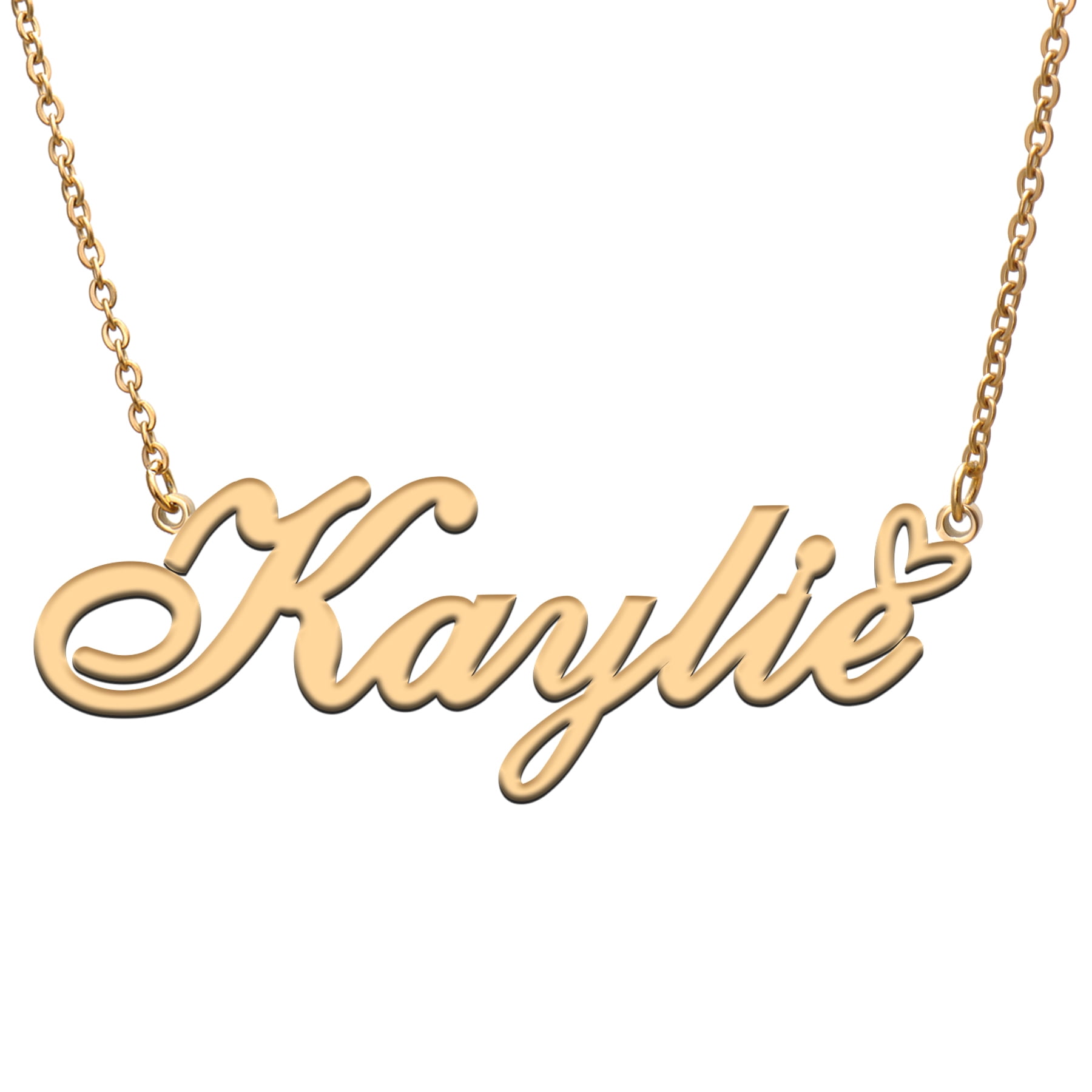 Kaylie Custom Name Necklace Customized Personalized Plated Name ...