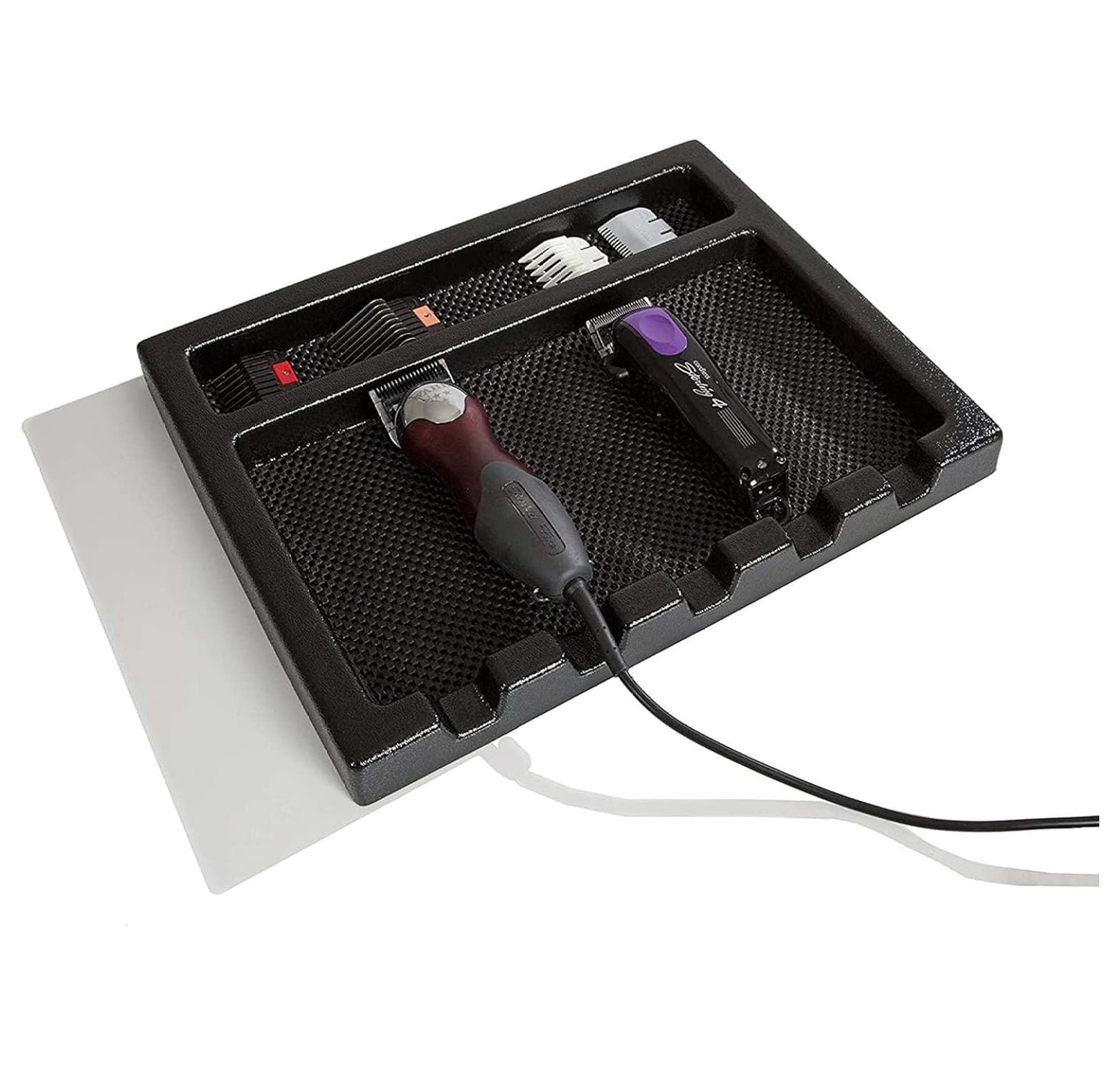 Kayline"NEW" BT-5 Barber Tray, Salon Clipper Organizer in BLACK ...