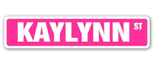 Kaylynn Street [3 Pack] of Vinyl Decal Stickers |for Laptop Car ...