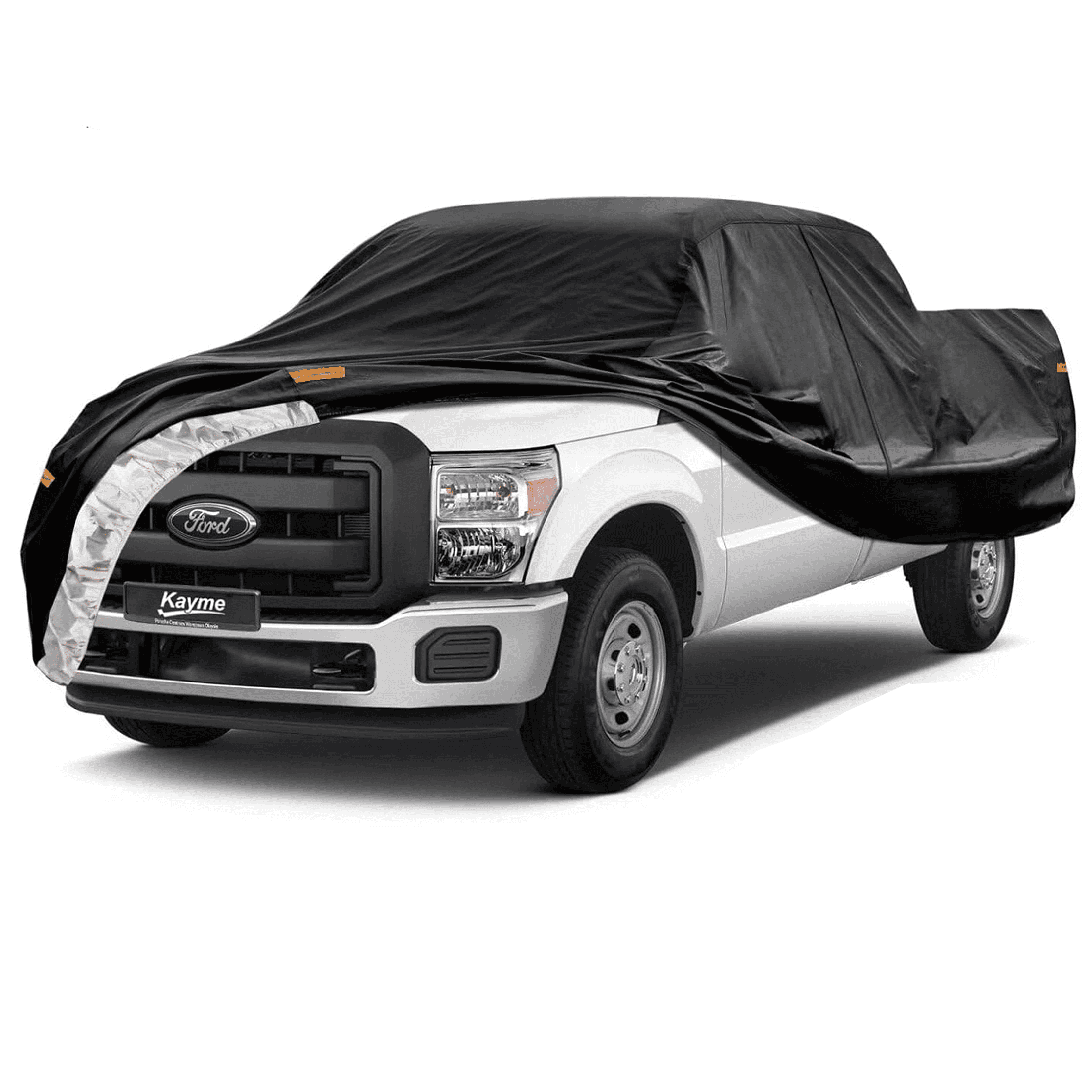 Kayme 6 Layers Waterproof Heavy Duty Outdoor Truck Cover, Custom Fit ...