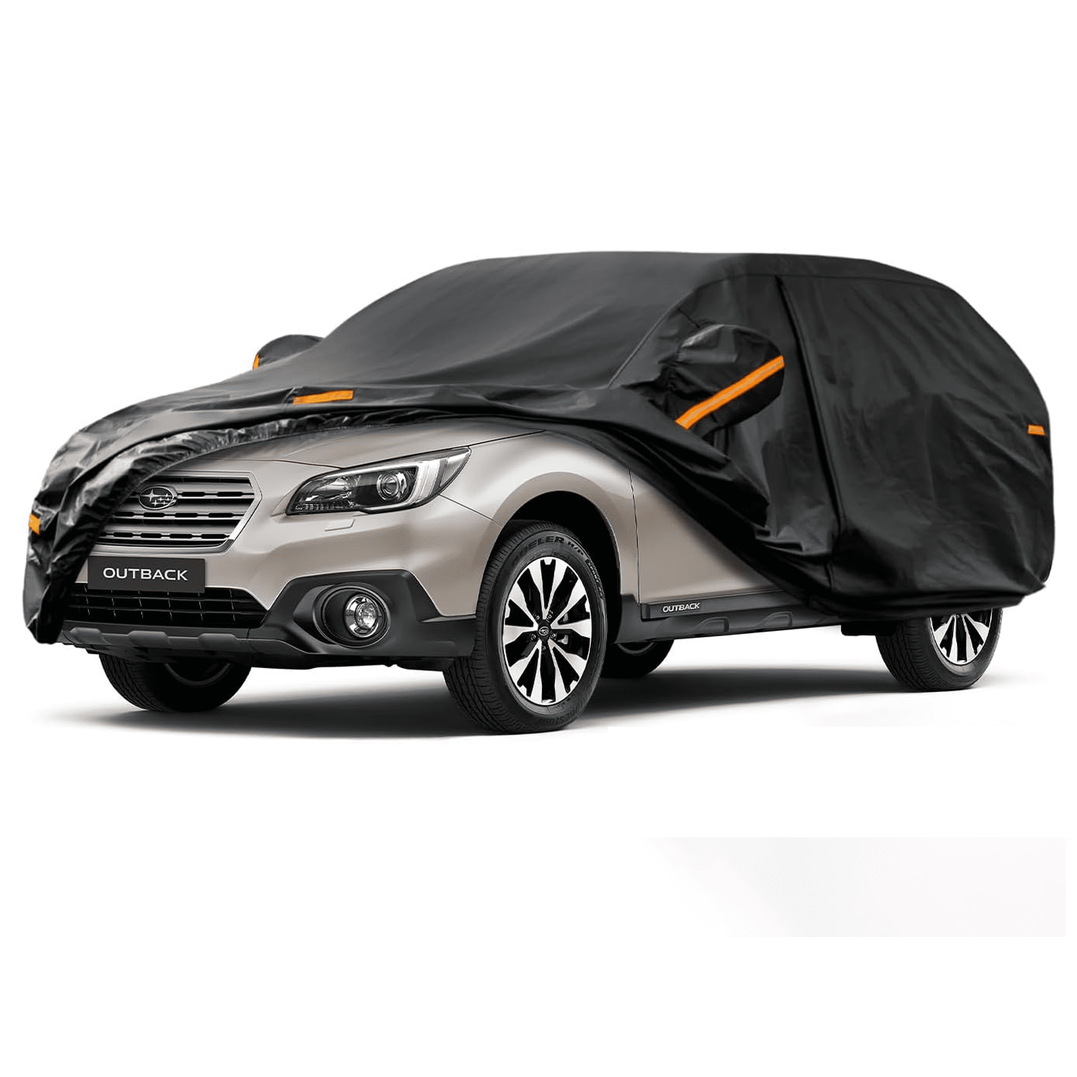 Kayme 6 Layers Waterproof PE Car Cover, Custom Fit for Subaru Outback ...