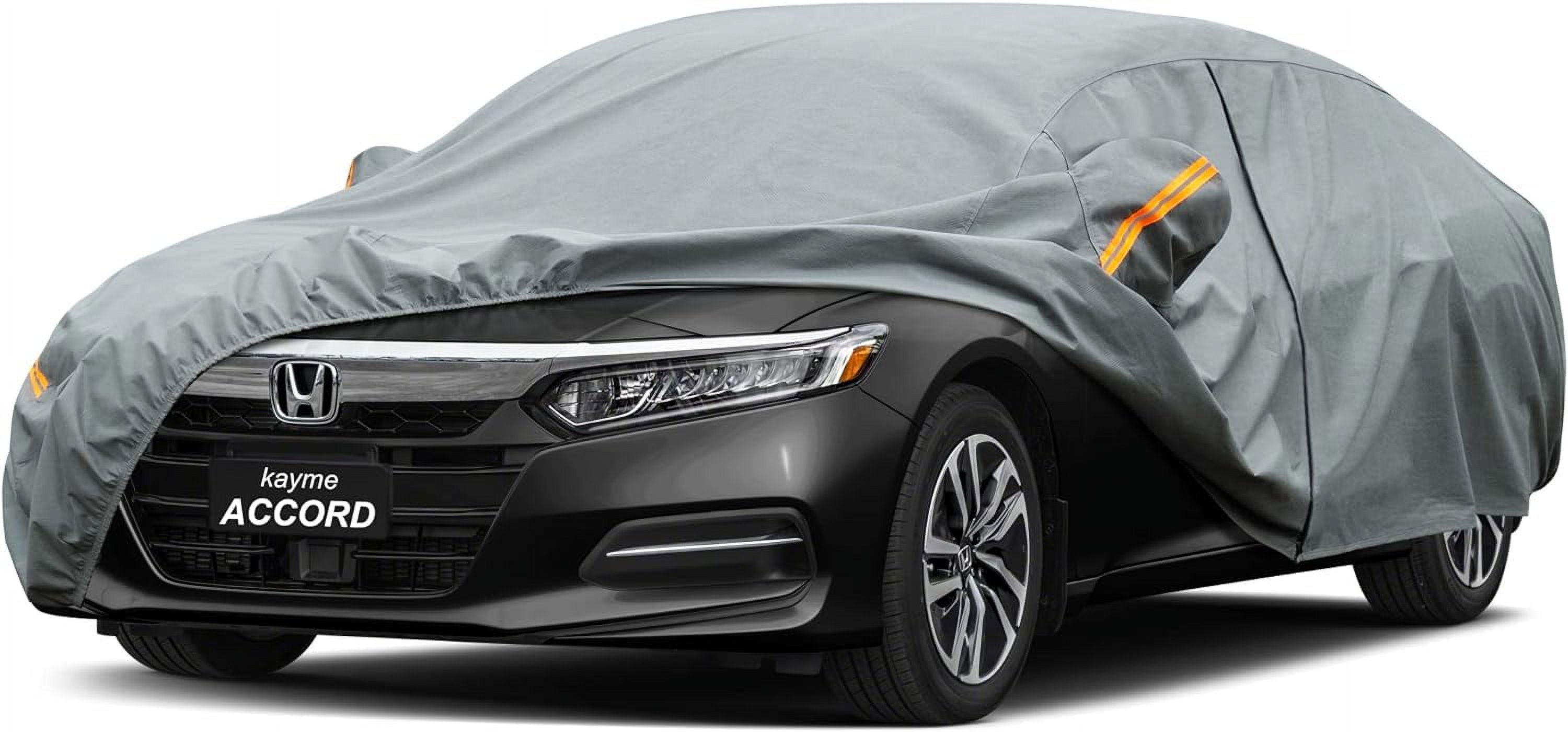 Kayme Heavy Duty Car Cover Custom Fit Honda Accord Sedan/Coupe (2001 ...