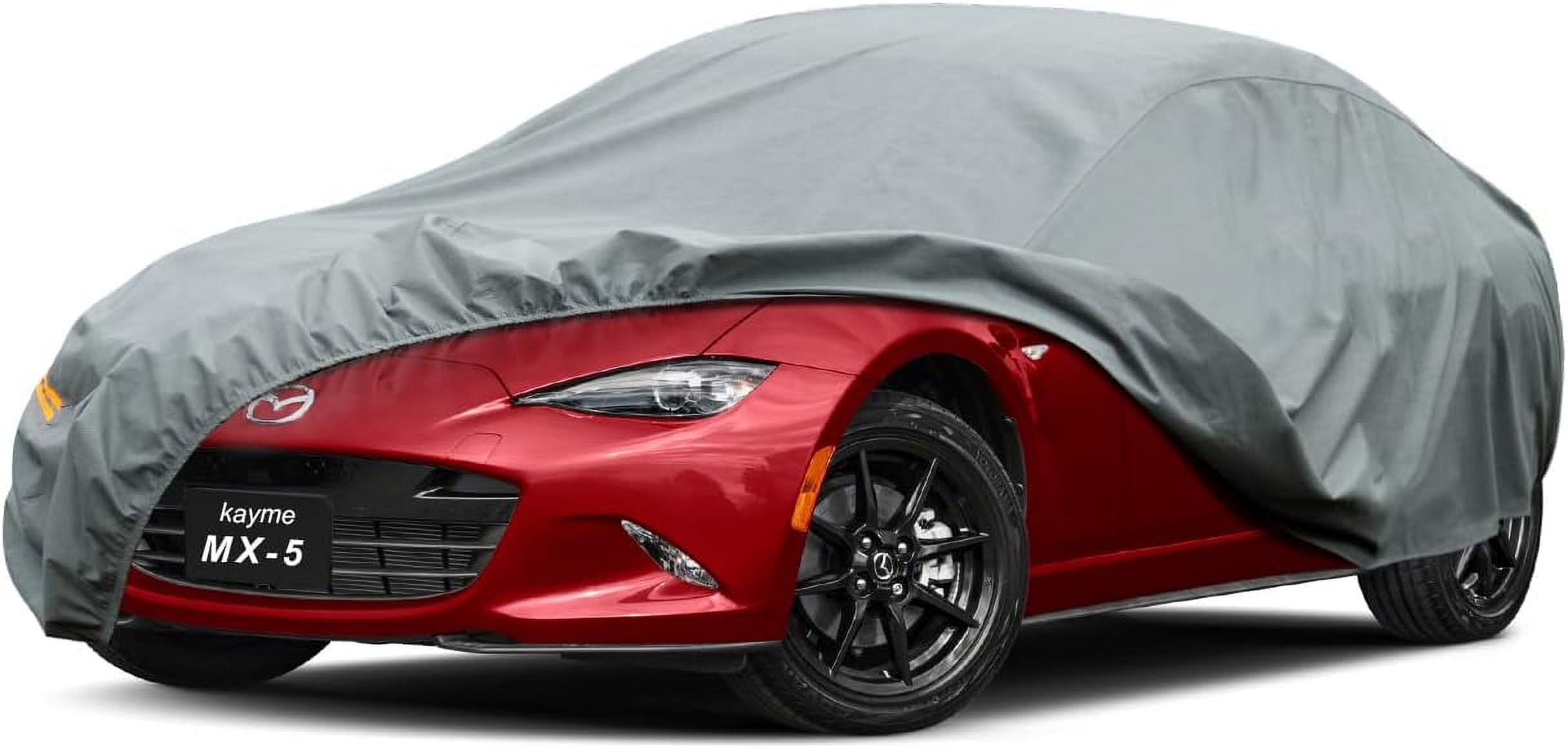 Kayme Heavy Duty Car Cover Custom Fit Mazda Miata MX5 MX-5 Targa ...