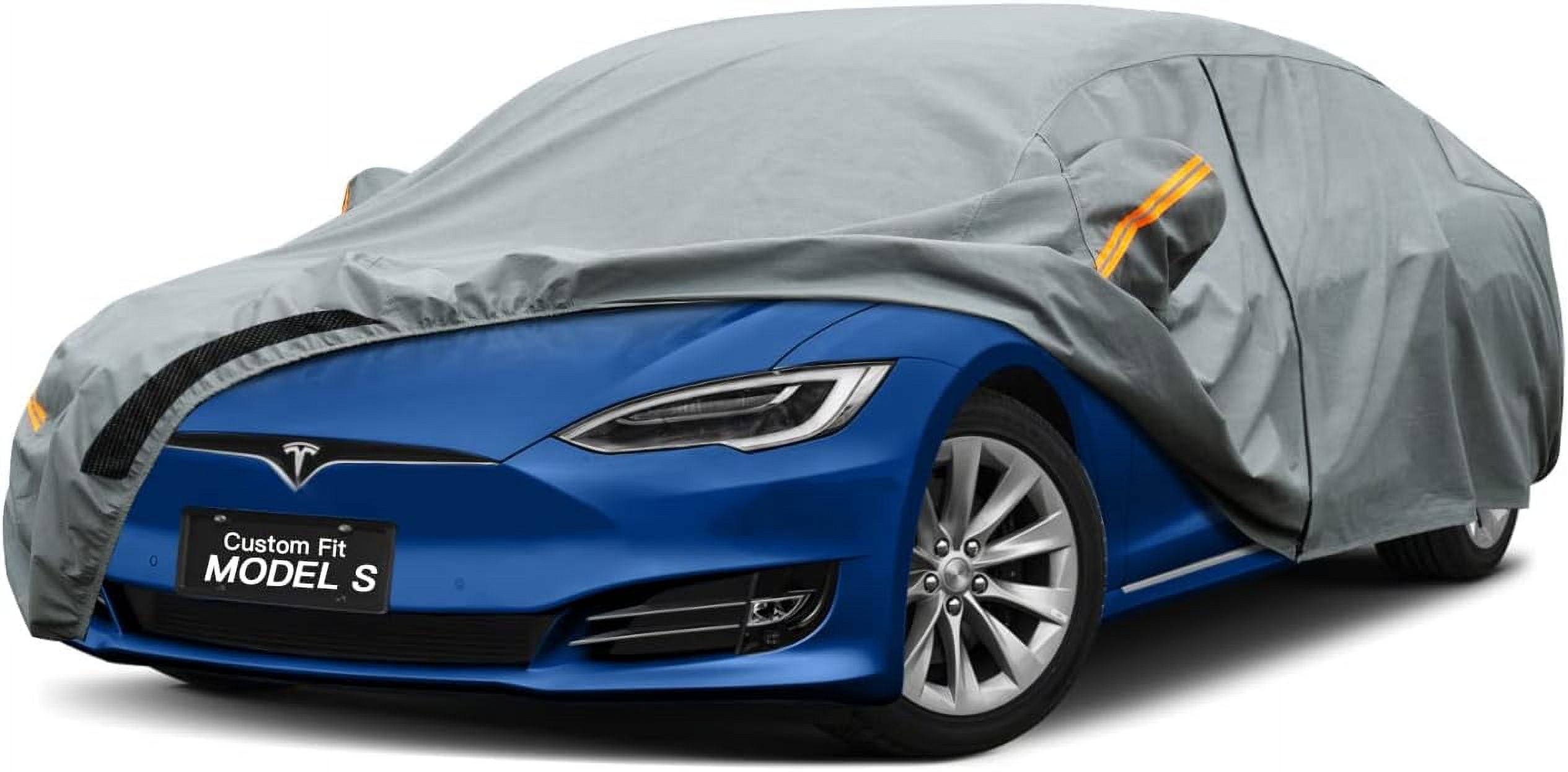 Kayme Heavy Duty Car Cover Waterproof All Weather, Custom Fit for Tesla ...