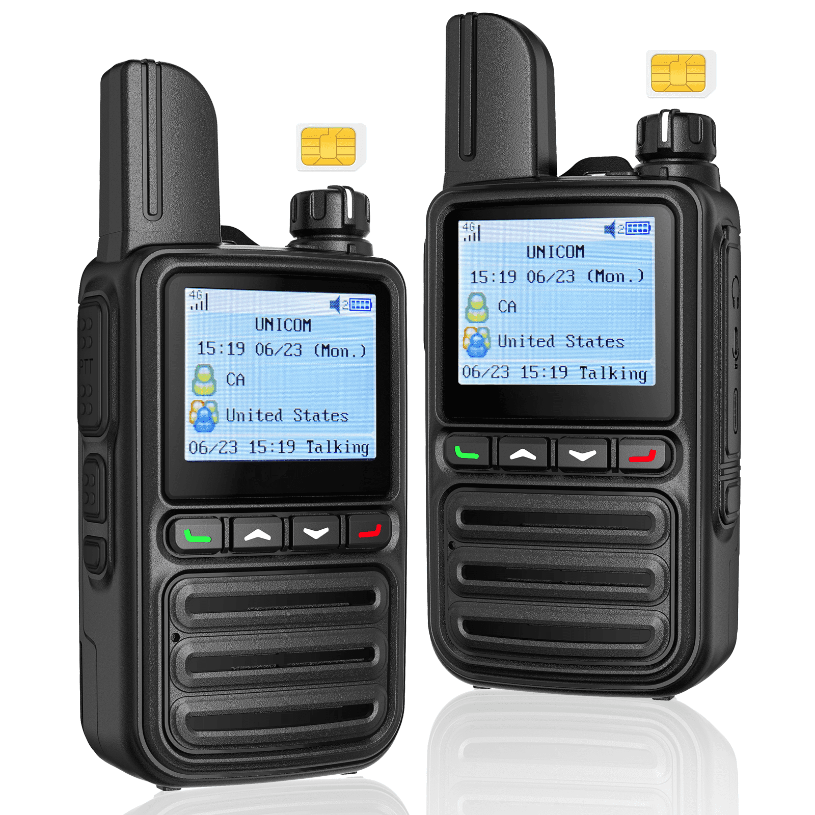 Kayotom Global Walkie Talkies Unlimited Range Nationwide Walkie Talkie ...