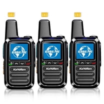 Global Walkie Talkies Two Way Radio with SIM Cards, 4G PTT, Unlimited ...