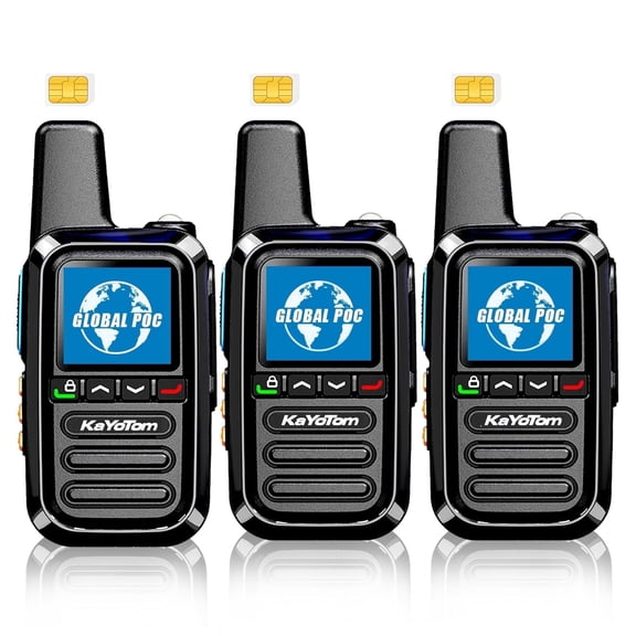 TIDRADIO TD-G18 Walkie Talkies Rapid Unlimited Range 4G LTE PoC Radio ...