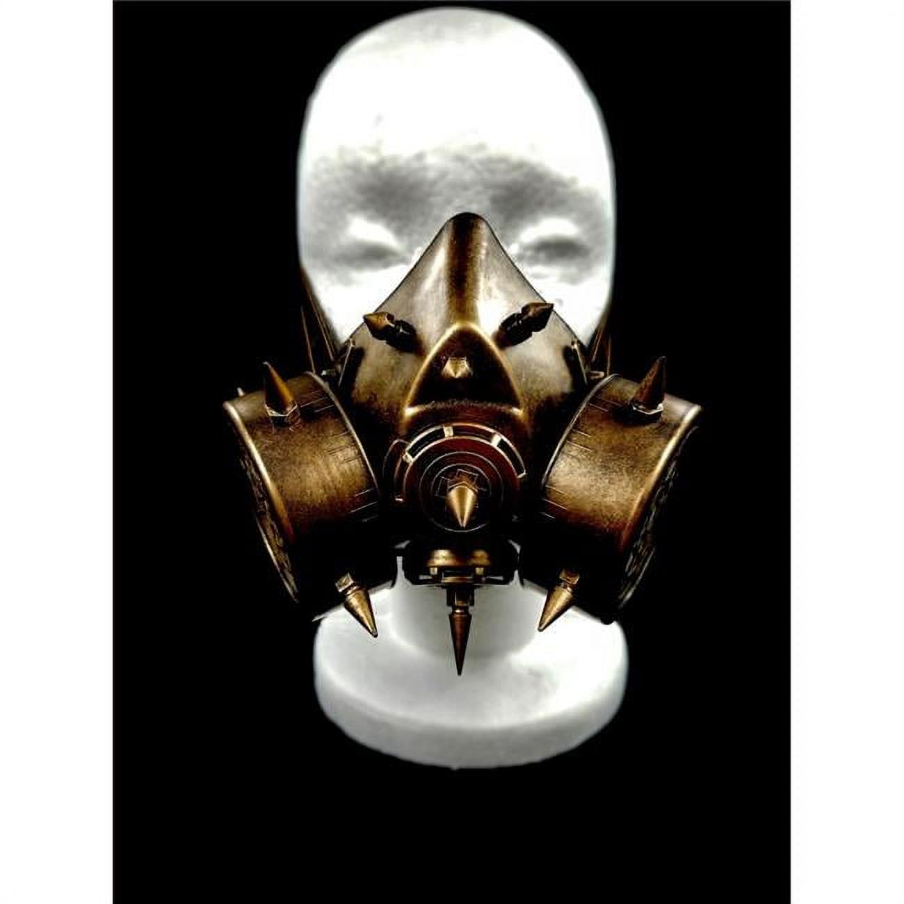 Kayso GSM001GD Spiked Steampunk Gas Mask, Gold - Walmart.com