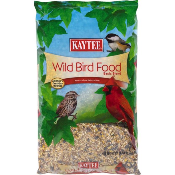 Kaytee Basic Blend Songbird Wild Bird Food 10lb, Dry Seeds, 1 Pack ...