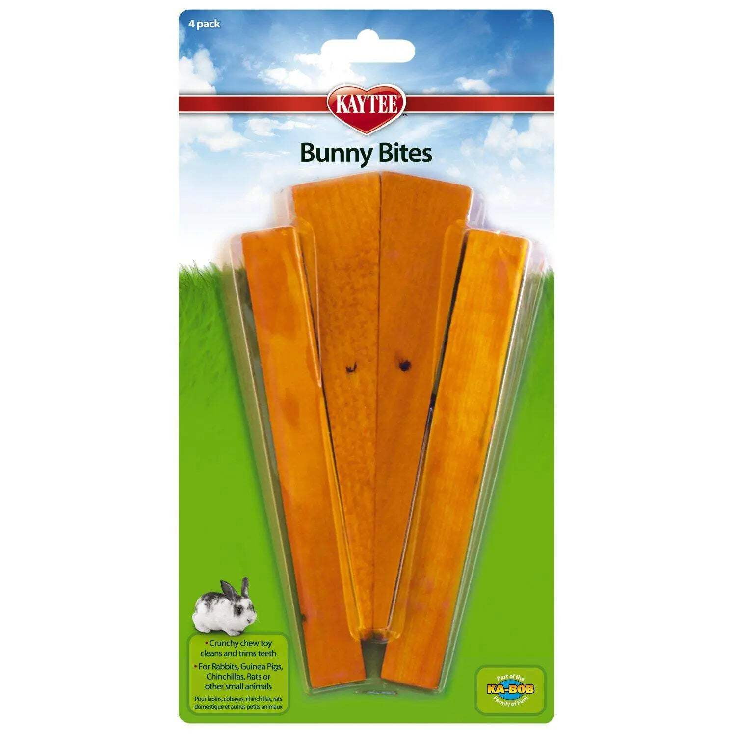 Kaytee Bunny Bites Rabbit Chew Toy Cleans and Trims Teeth - Walmart.com
